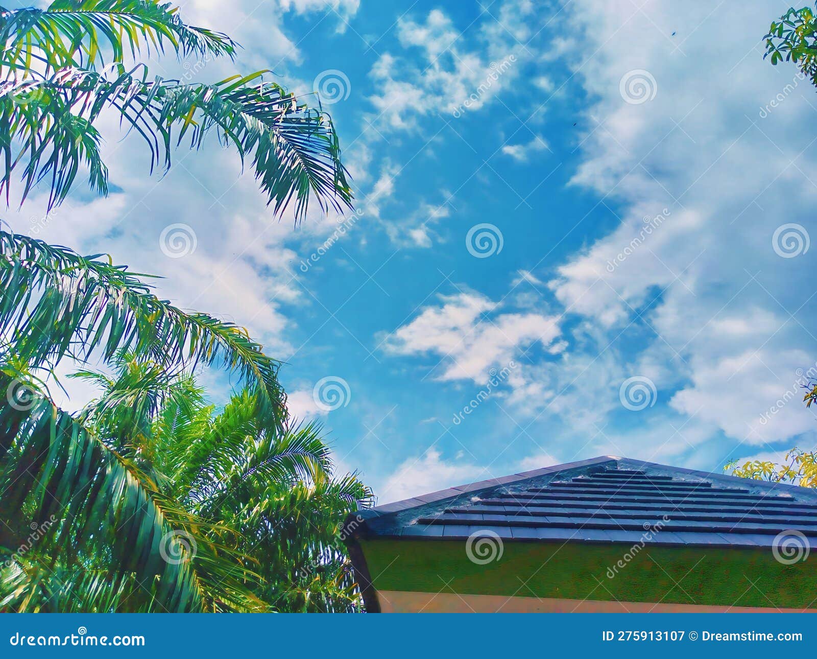 The View is Clear Weather and Beautiful Sky during the Day Stock Image ...