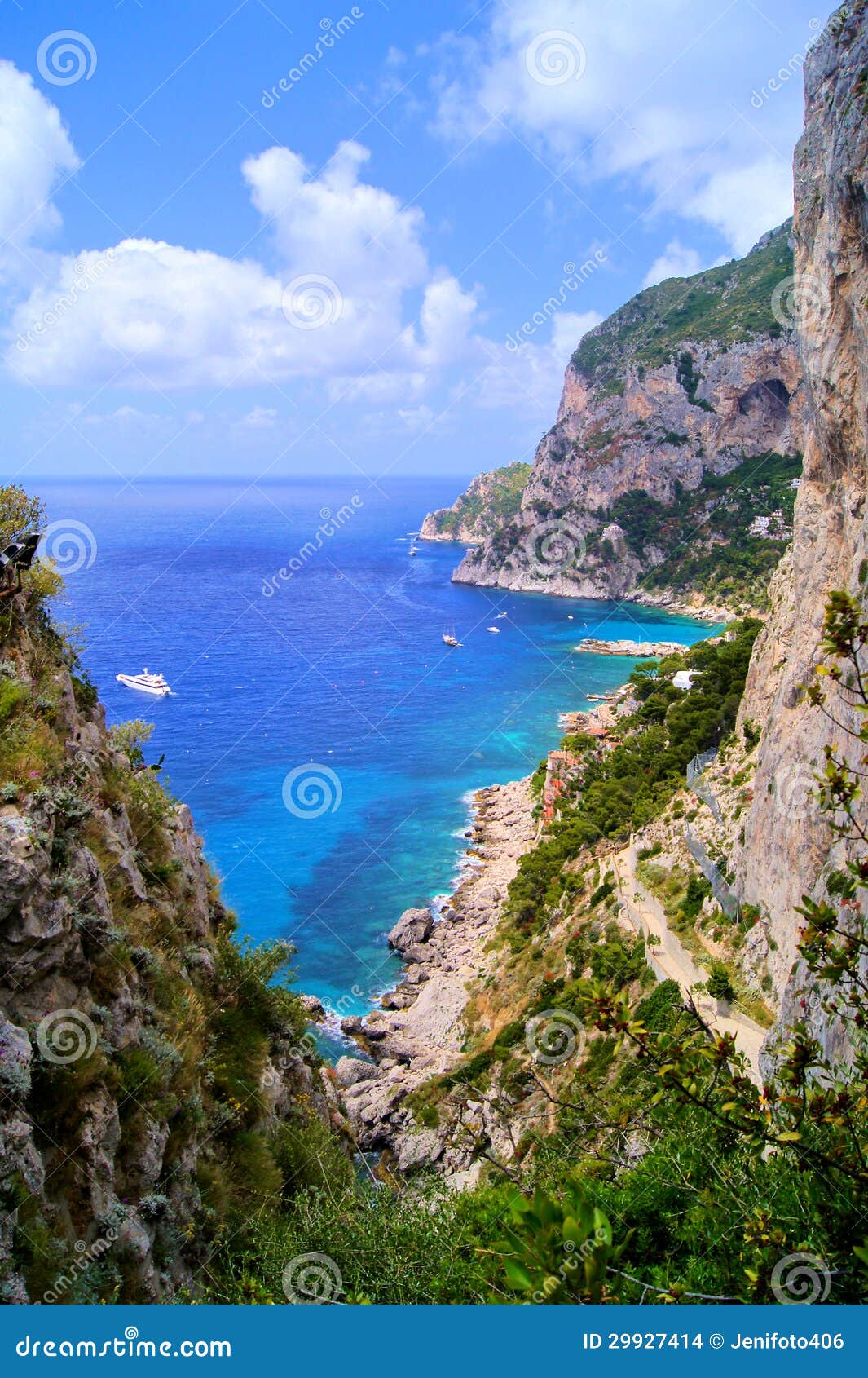 Capri Coast stock photo. Image of picturesque, italy - 29927414