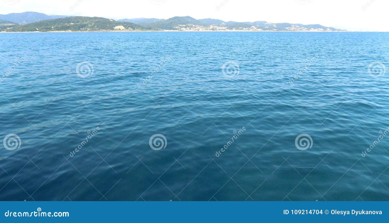 View of the Coast from a Ship from Afar Stock Photo - Image of carry ...
