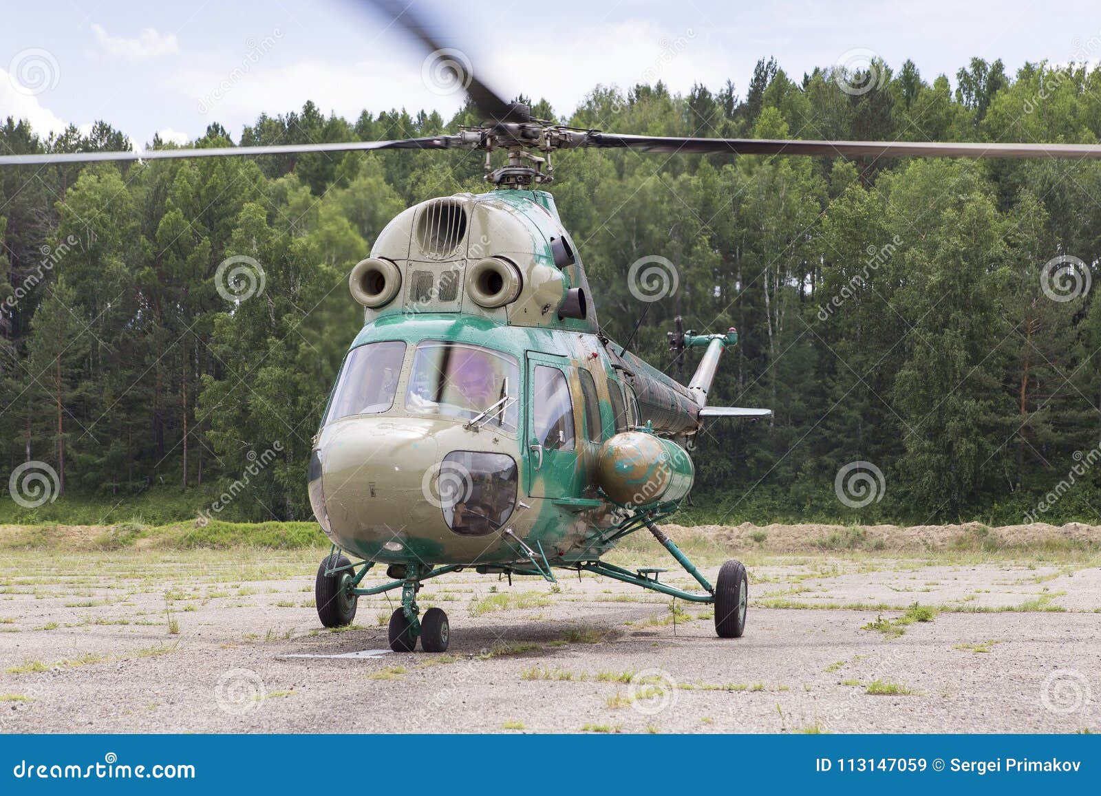 View from the Cockpit of a Helicopter Stock Image - Image of crew ...