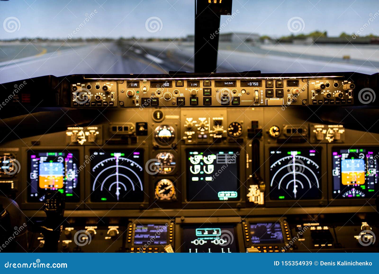 View From Cockpit Window. Stock Photography | CartoonDealer.com #190193168