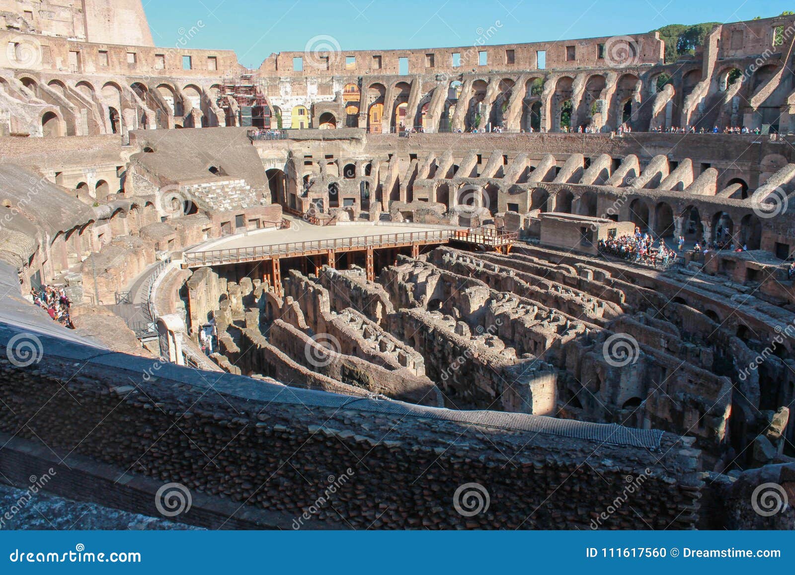View of the Coliseum stock photo. Image of coliseum - 111617560