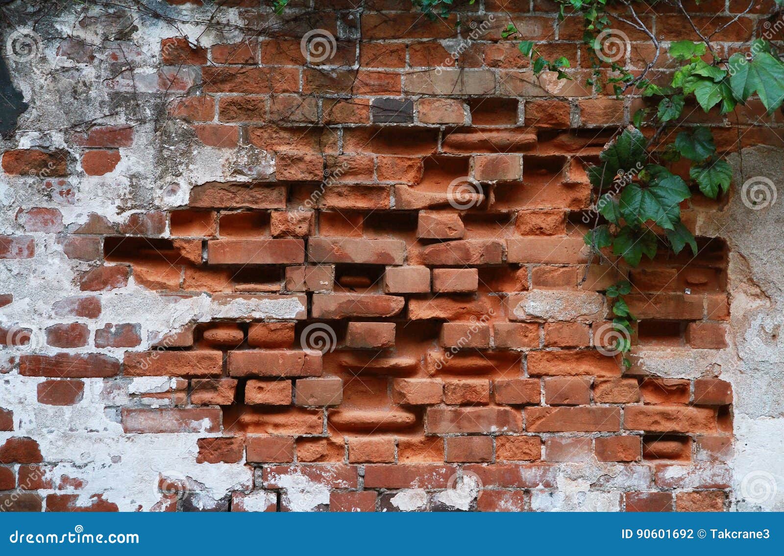 Collapsed Brick Wall Stock Photography | CartoonDealer.com #47790638
