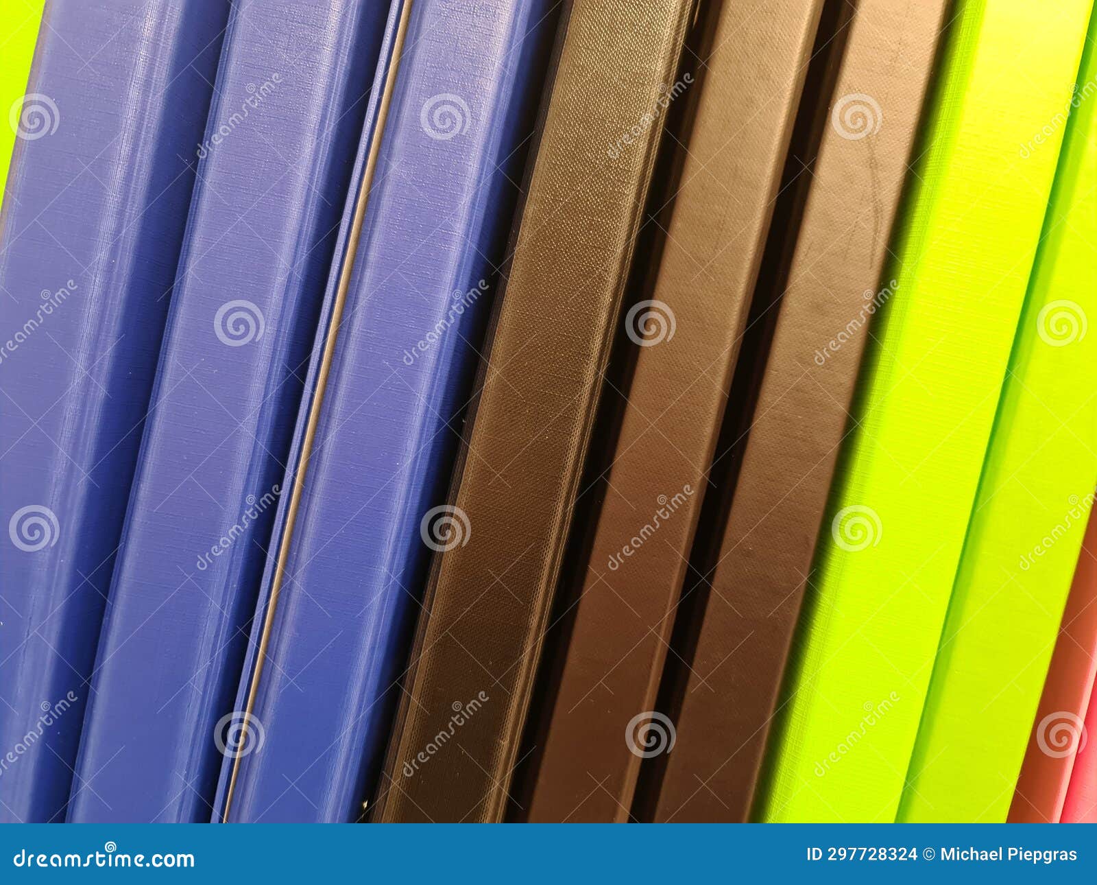View of Coloful Plastic Surfaces Stock Photo - Image of patterns ...