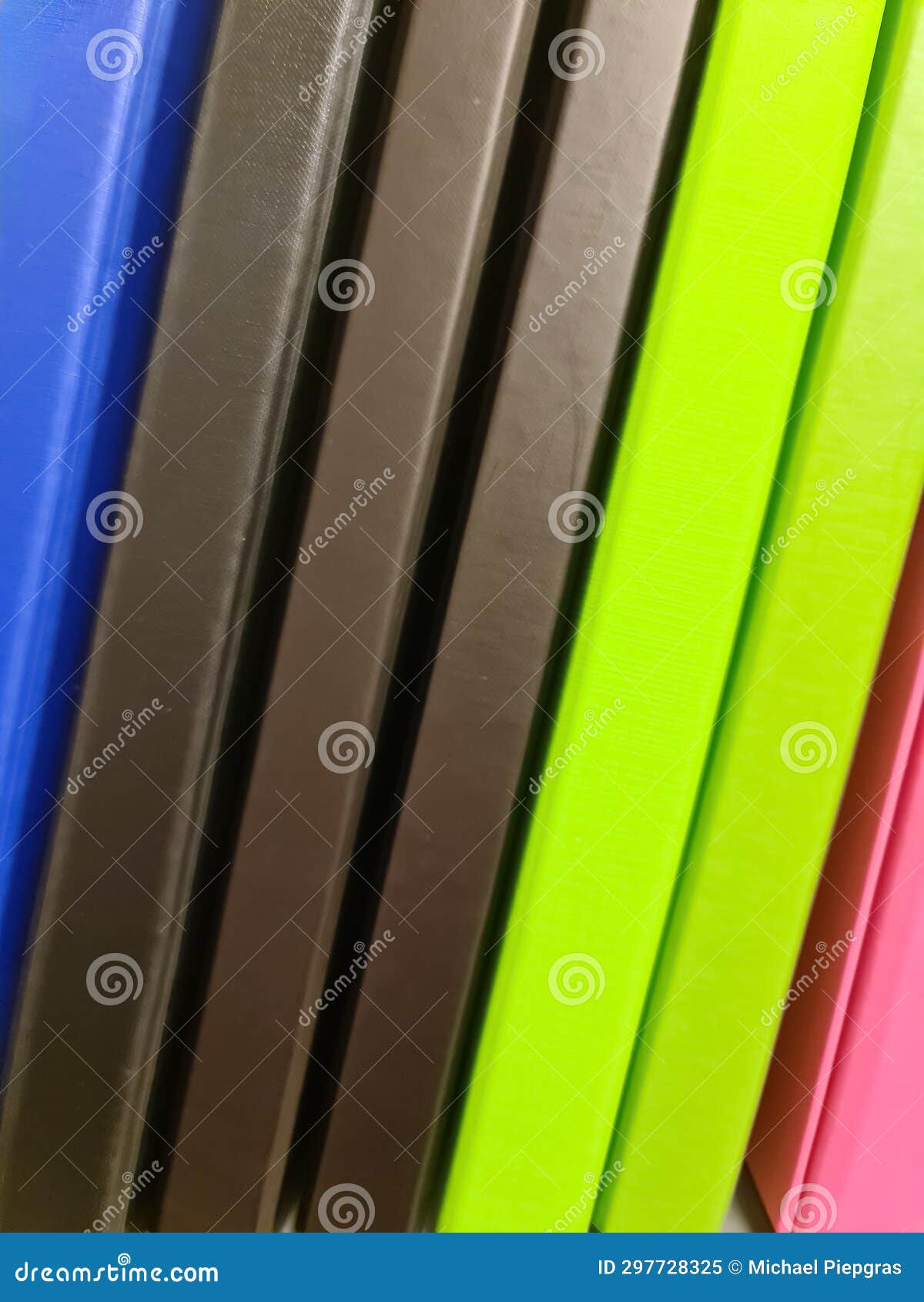 View of Coloful Plastic Surfaces Stock Image - Image of detail, color ...