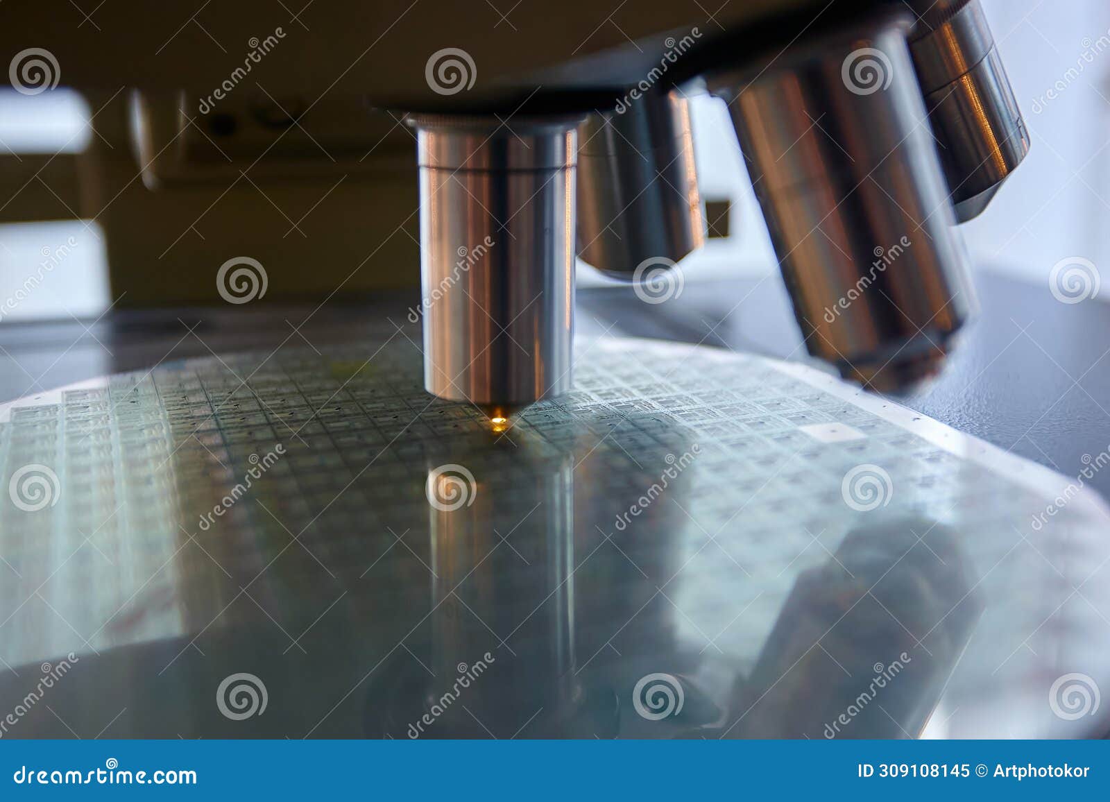 A View of a Complex Expensive Microscope for Studying Microprocessors ...