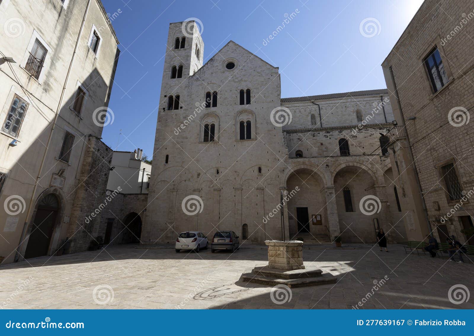 View of the Concathedral of Maria Assunta in Bitonto, Puglia, Italy ...