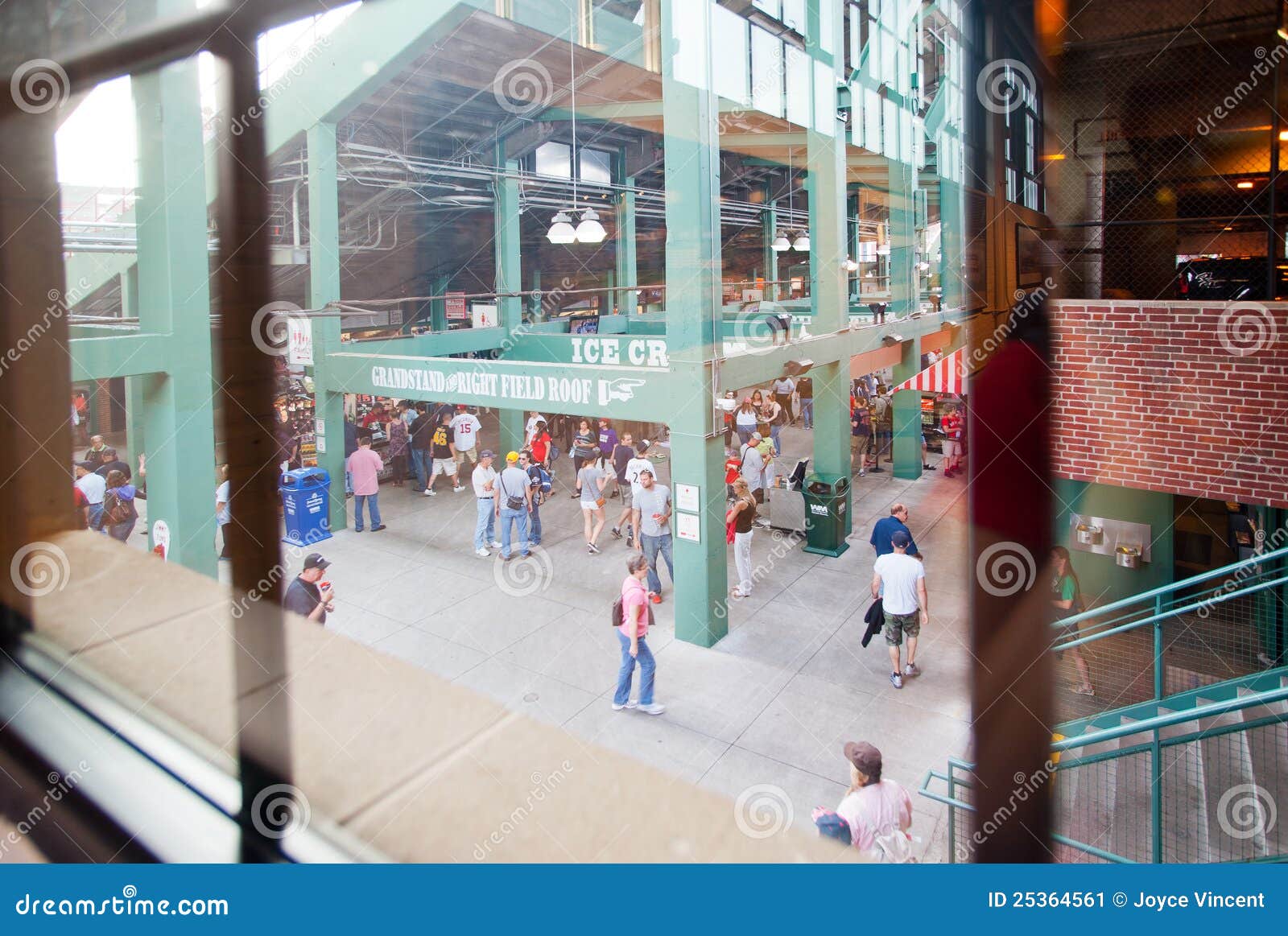 View of the Concourse from Royal Rooters Club Editorial Photo - Image ...