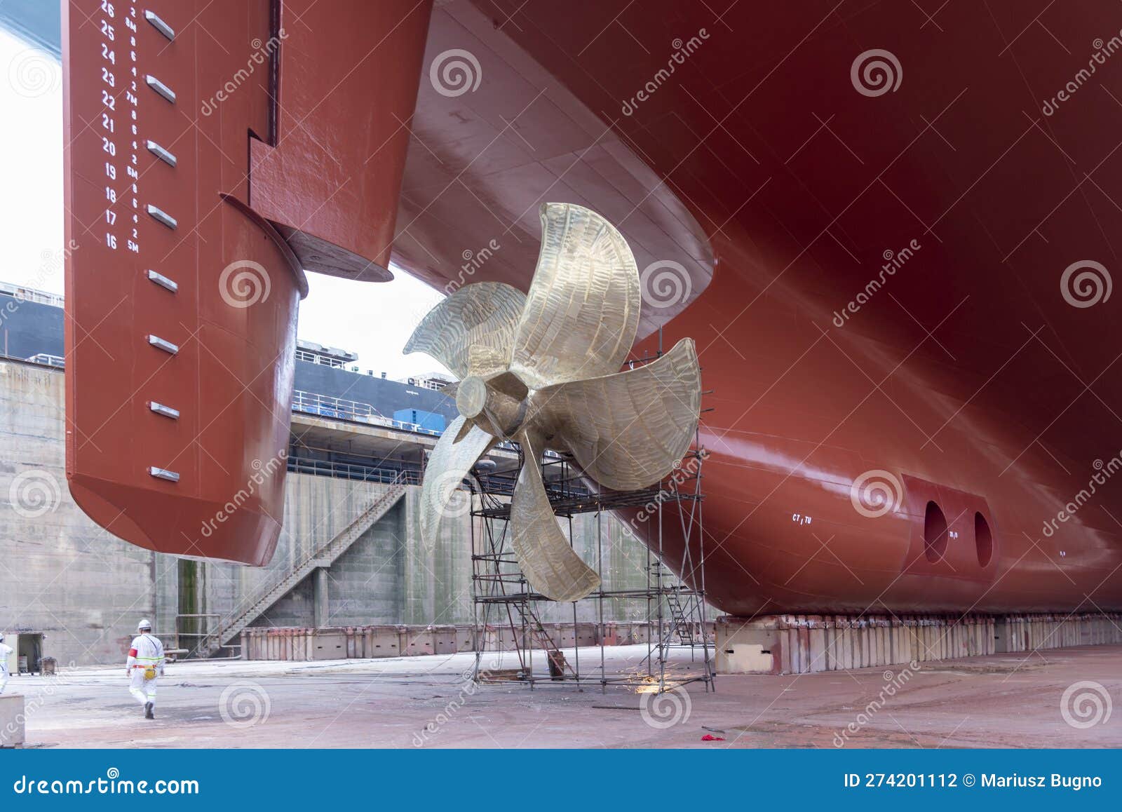 View on the Container Ship Rudder and Propeller. Stock Photo - Image of ... View on the Container Ship Rudder and Propeller. Stock Photo - Image of ...