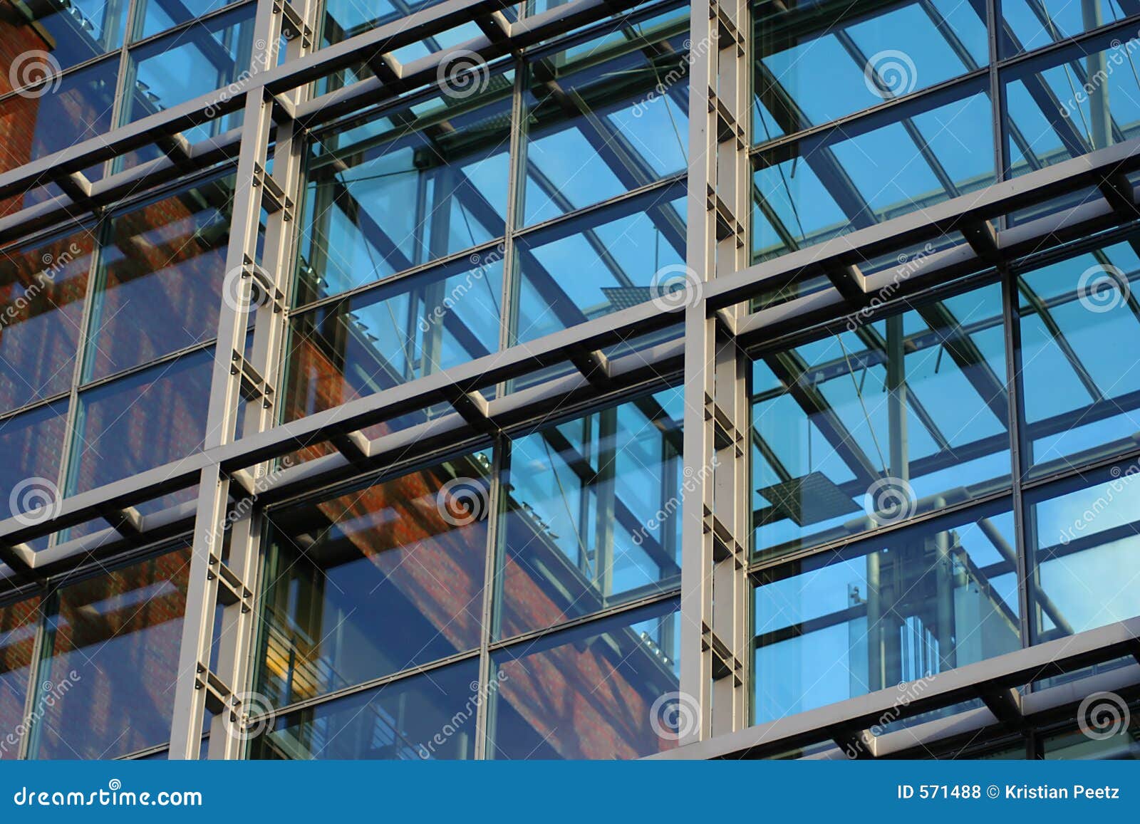 View of a Corporate Building (close-up) Stock Photo - Image of ...