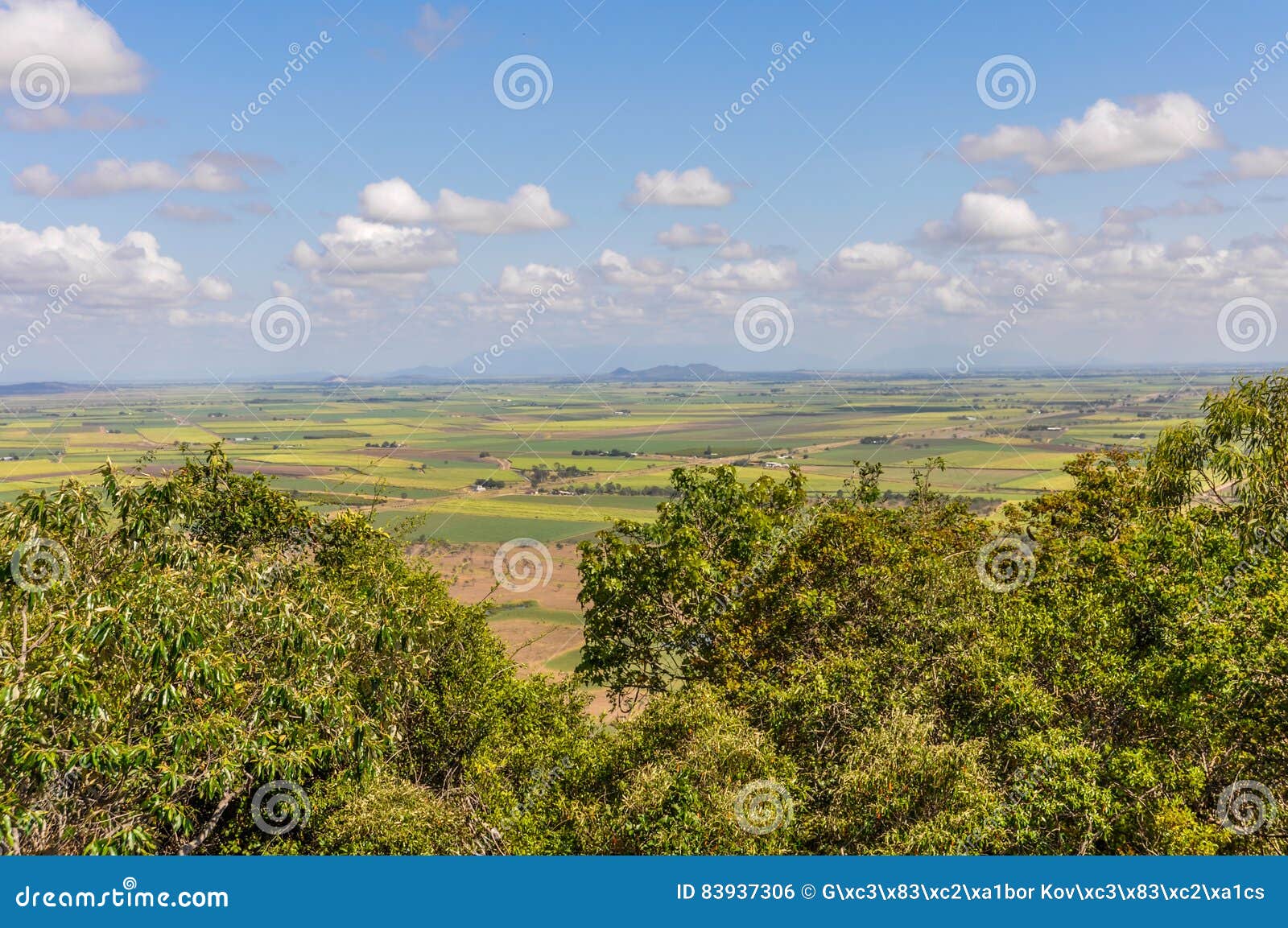 View of the Countryside in Queensland, Australia Stock Photo - Image of ...