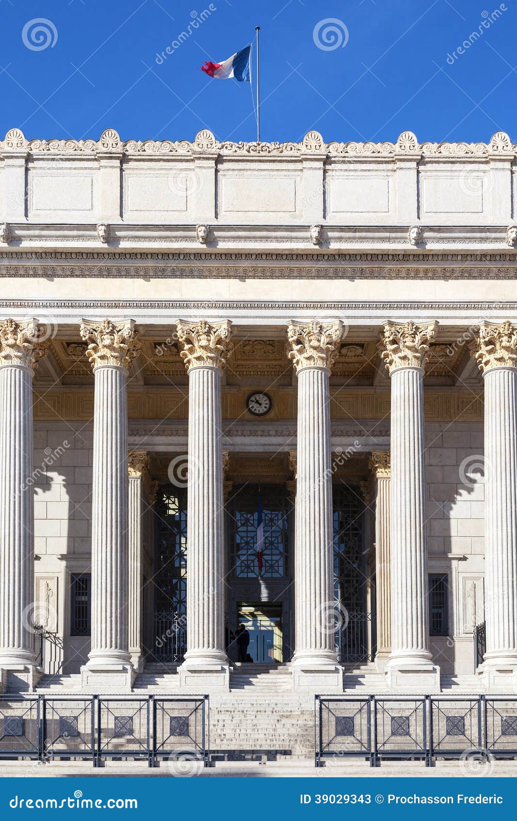 View of Courthouse in Lyon stock image. Image of court - 39029343
