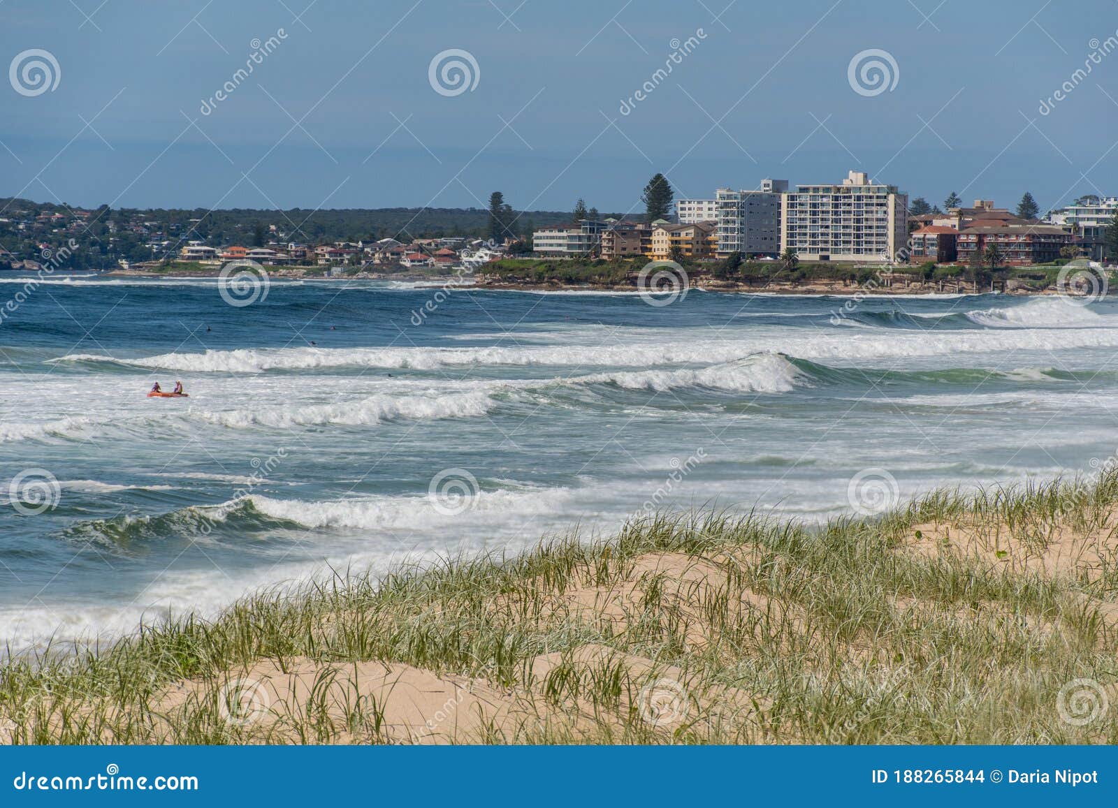 View on Cronulla from Wanda Beach Dunes Editorial Stock Image - Image ...