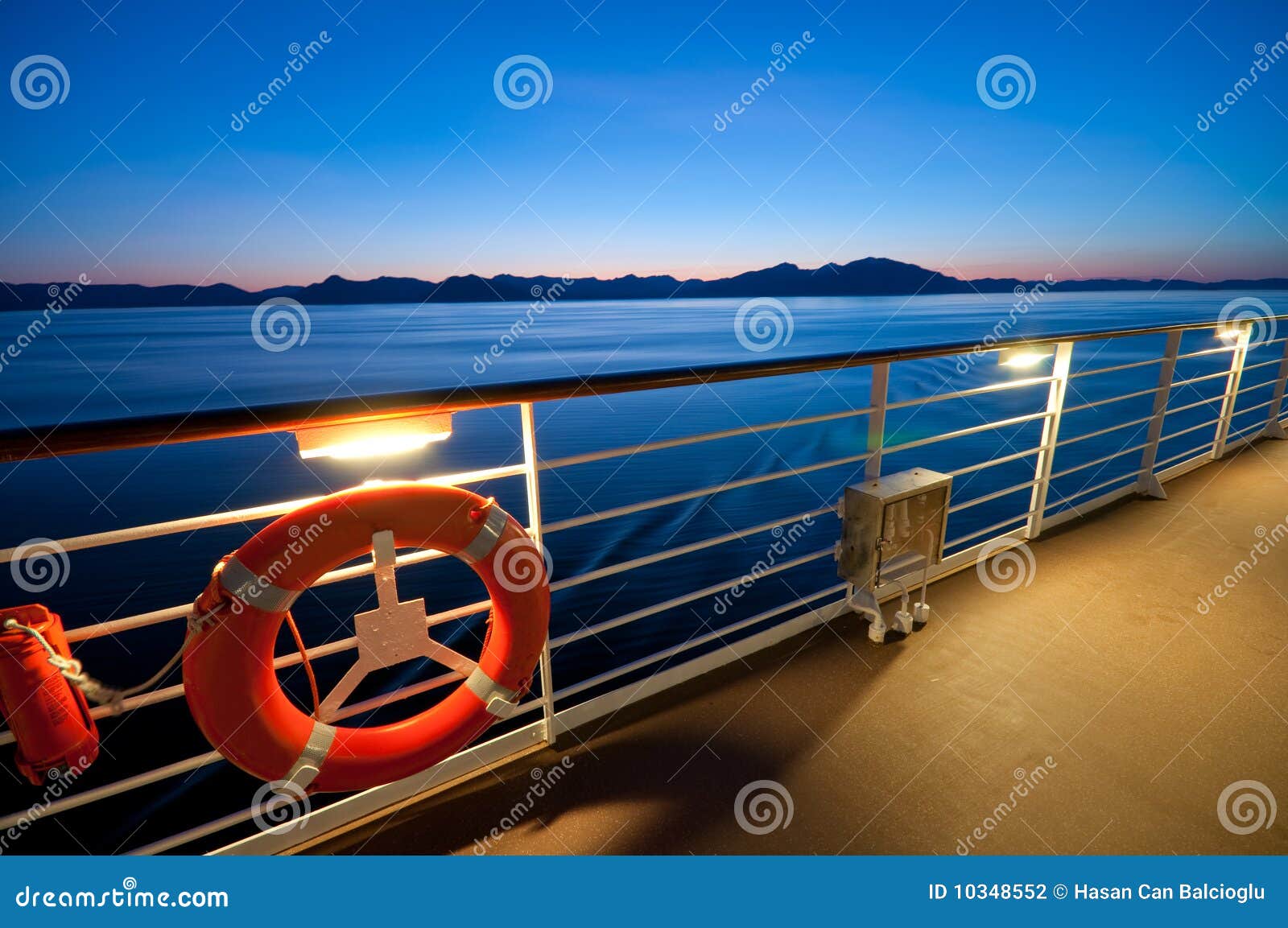 View from a cruise ship stock photo. Image of sailing - 10348552