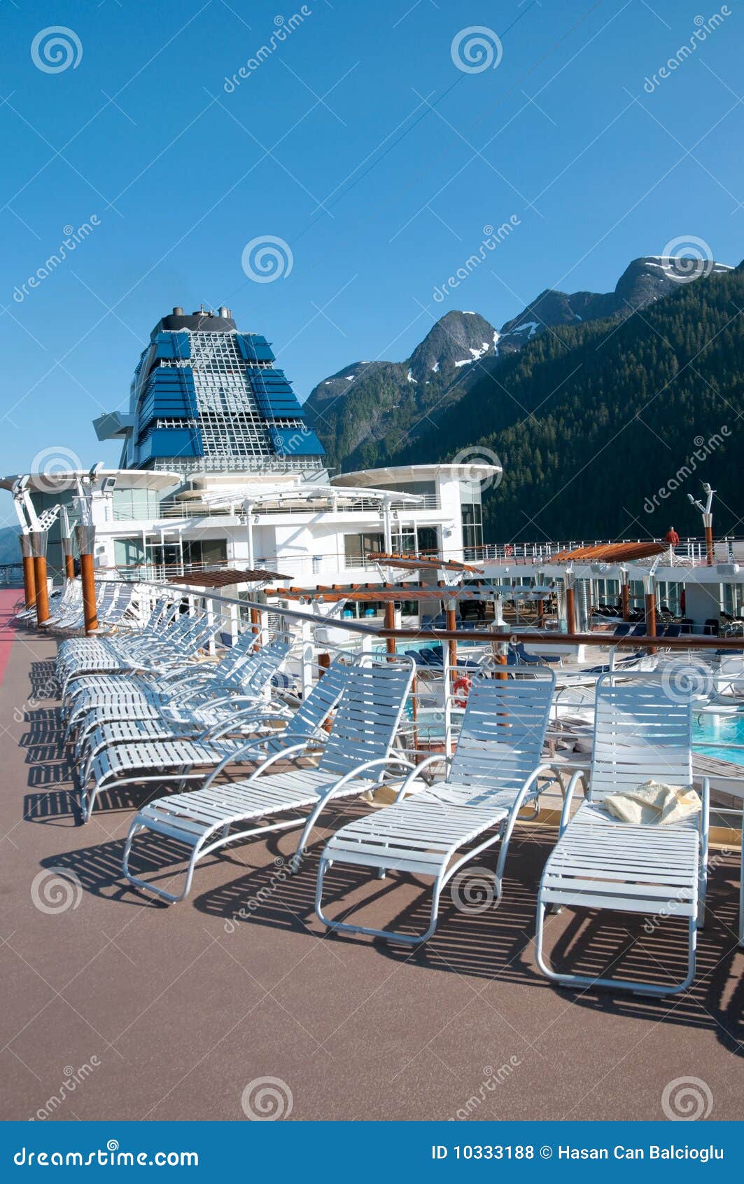 View from cruise ship deck stock photo. Image of alaska - 10333188