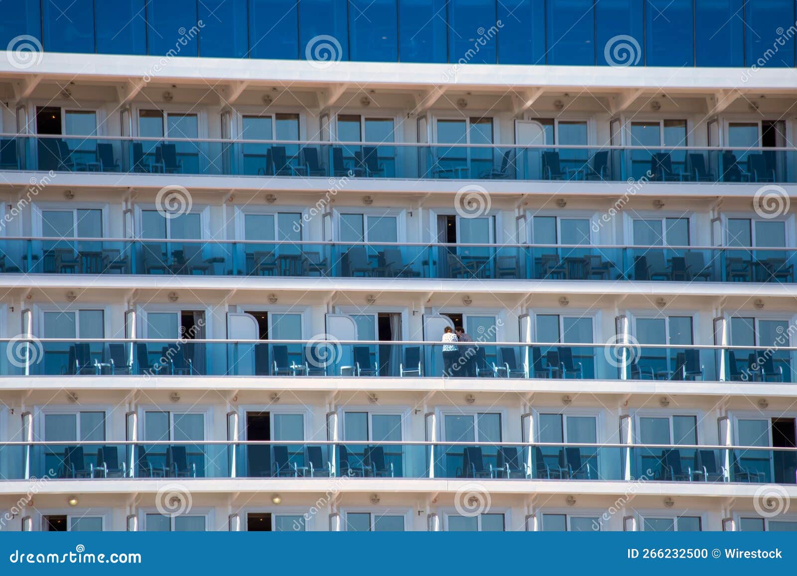SHIP WINDOWS TWO ROWS DETAIL GEOMETRY White Ship Stock Image ...