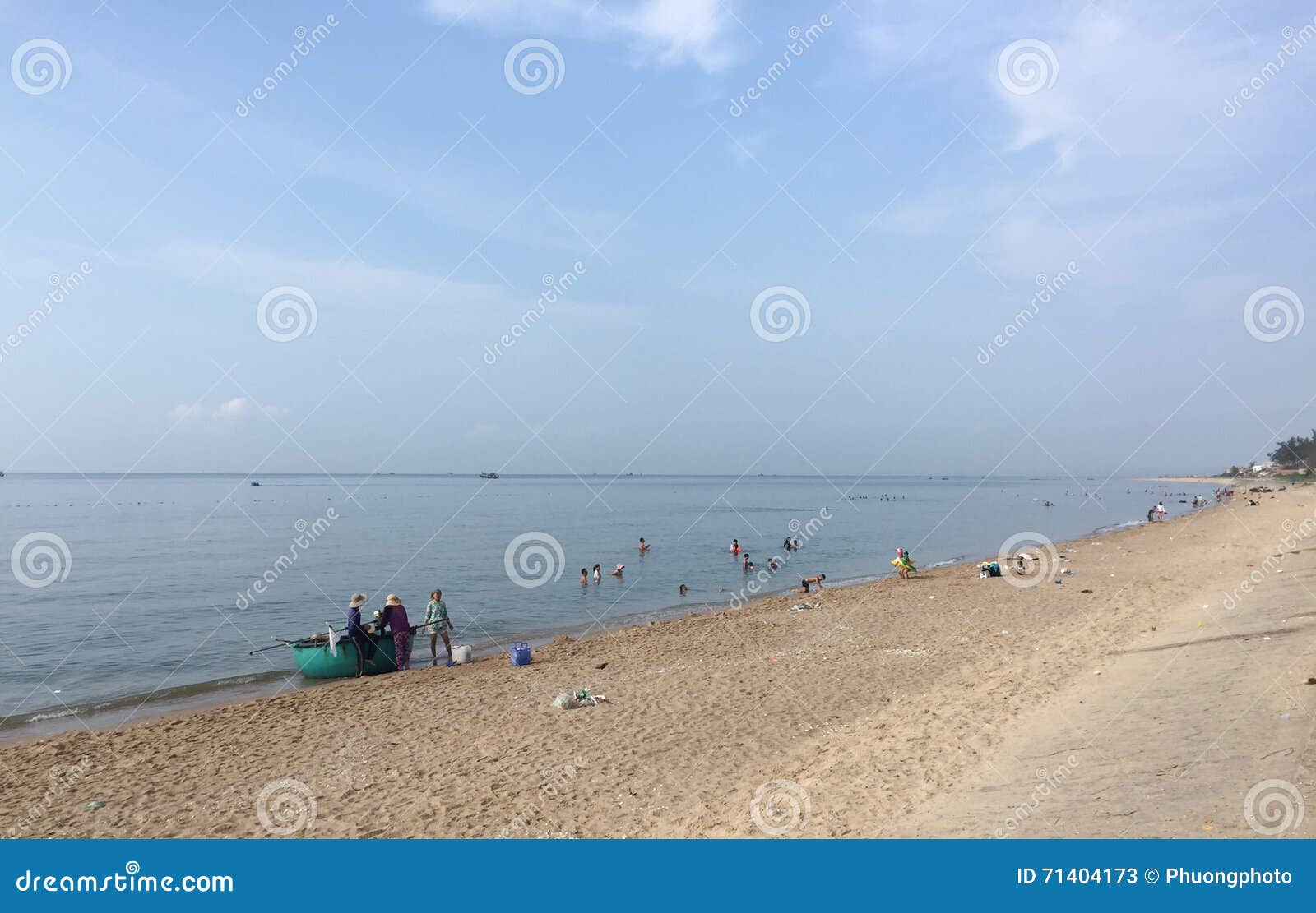 View of Cua Dai Beach in Hoi an, Vietnam Editorial Stock Photo - Image ...