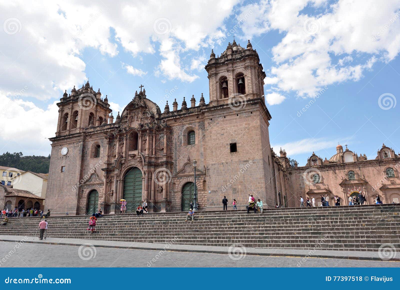 View of Cusco Cathedral in Cusco, Peru Editorial Stock Photo - Image of ...