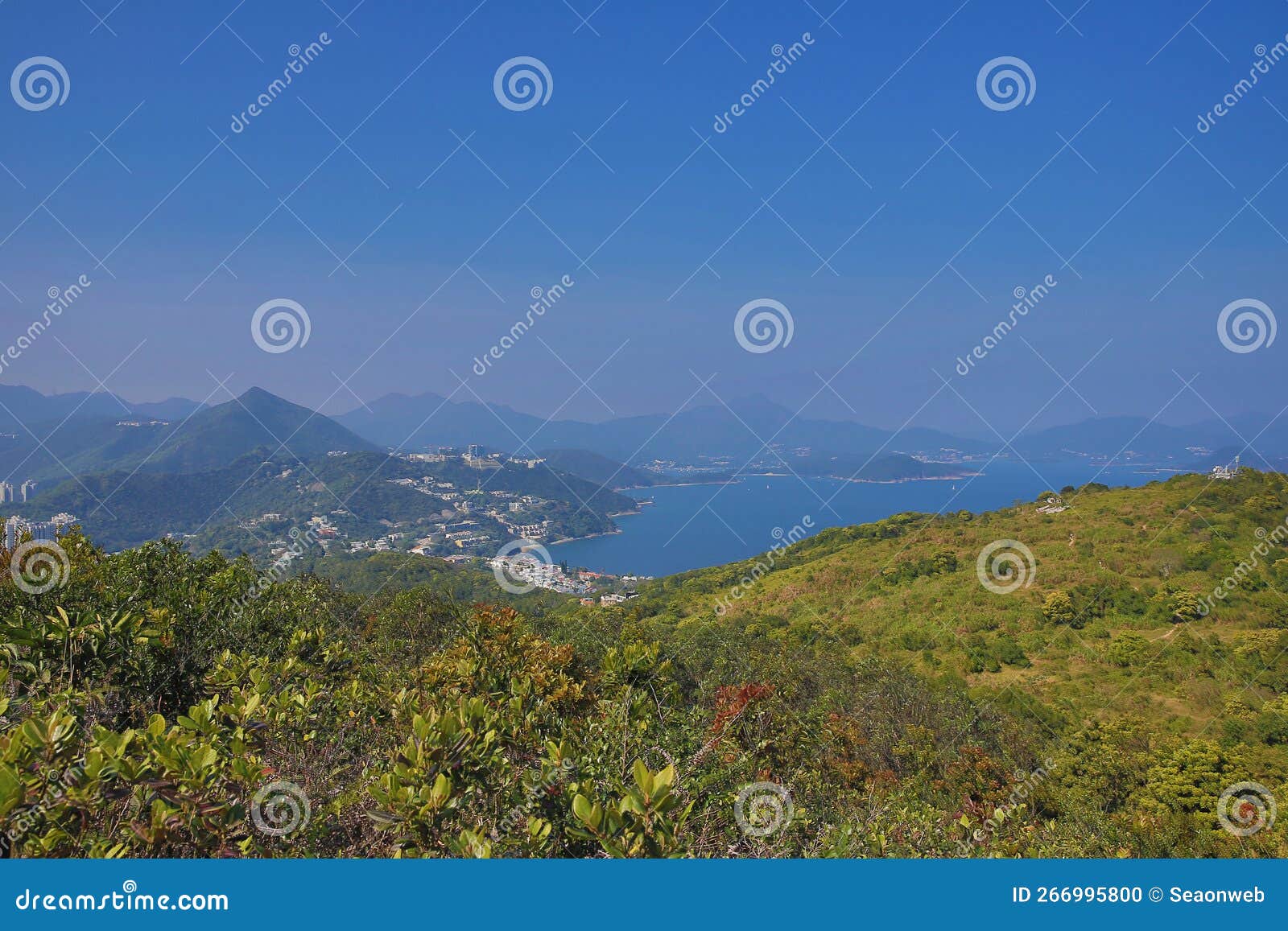 A View of Cwb at Sheung Yeung Shan, Hk Stock Photo - Image of romantic ...