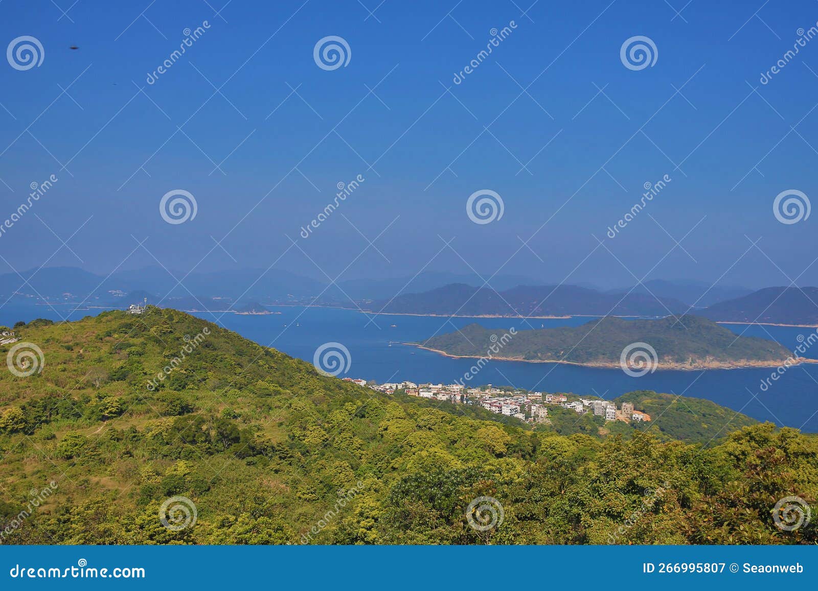 A View of Cwb at Sheung Yeung Shan, Hk Stock Image - Image of scenic ...