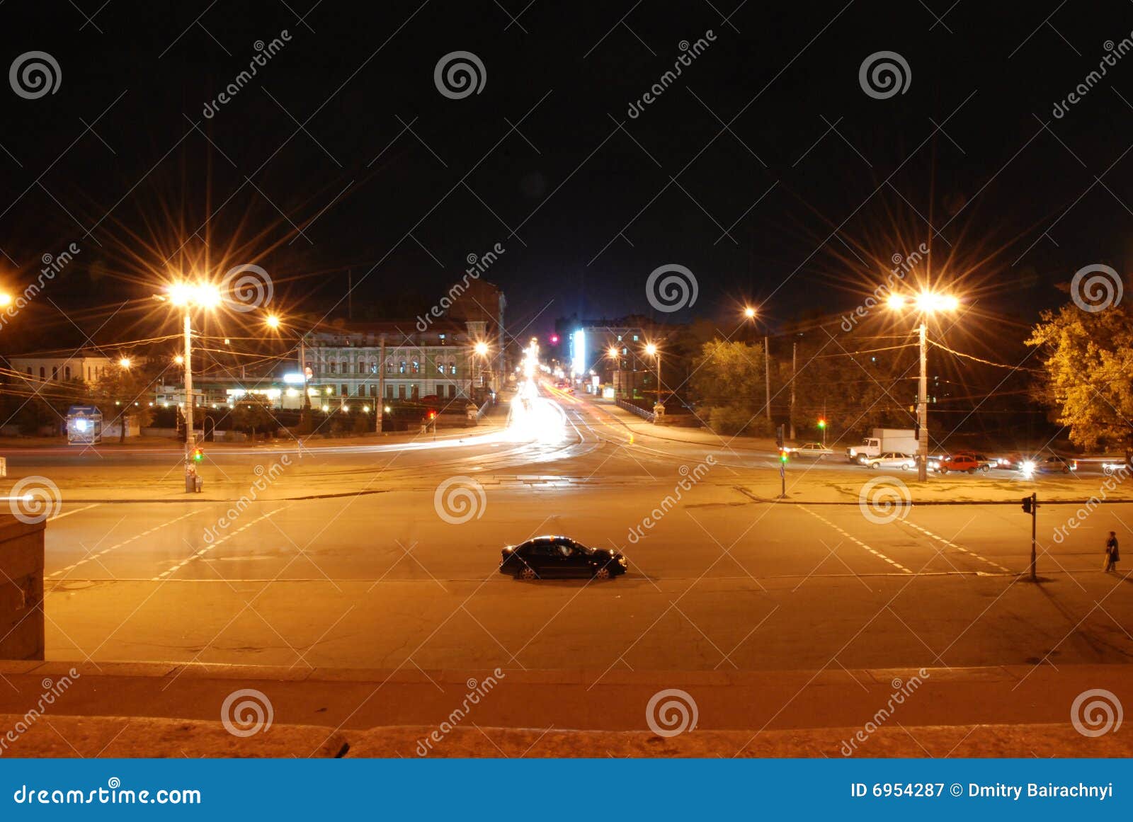 View of the cyti stock image. Image of electricity, driving - 6954287