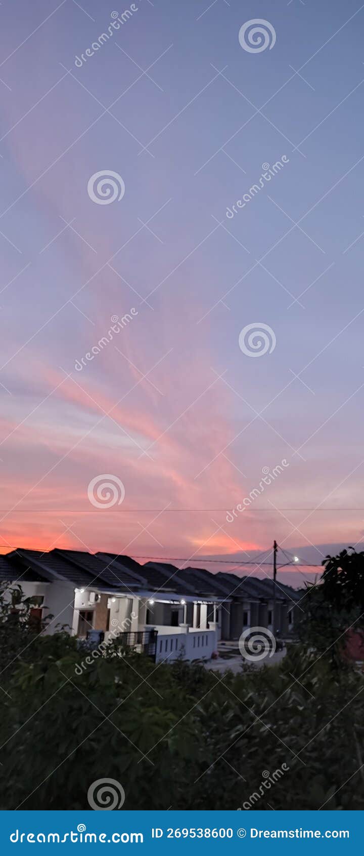View of the Dark Evening Sky Stock Photo - Image of evening, beautiful ...