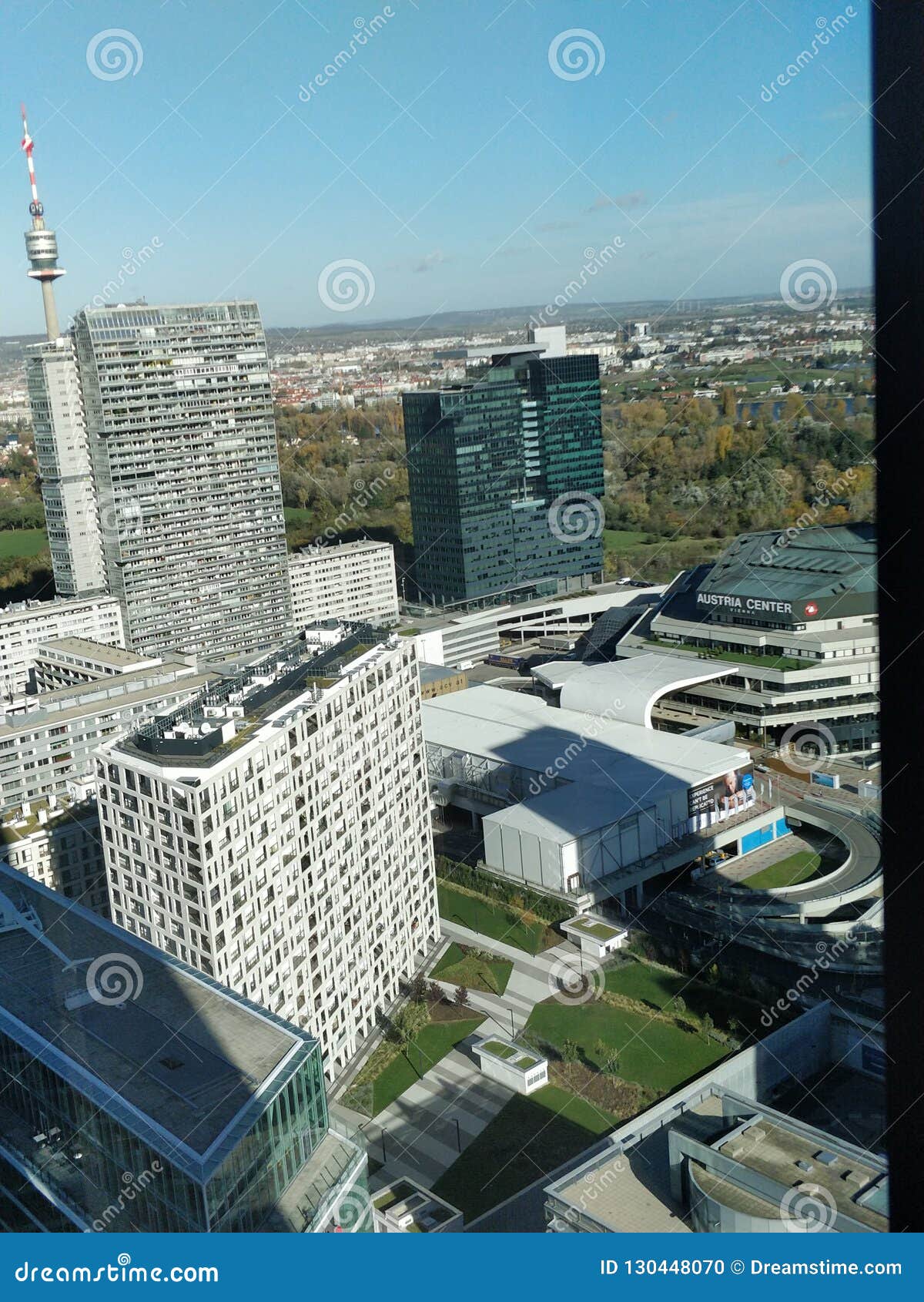 View DCTower Vienna editorial image. Image of floor - 130448070