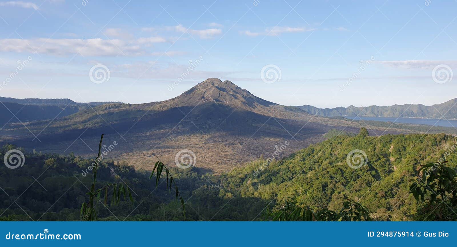 The View of the Dead Volcano Stock Photo - Image of nature, landscape ...