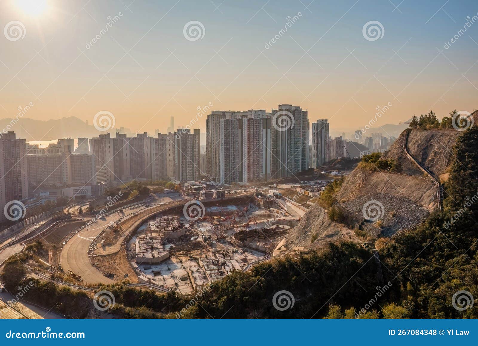 View of Development at Anderson Road, Hong Kong 18 Jan 2023 Editorial Stock Photo - Image of ...