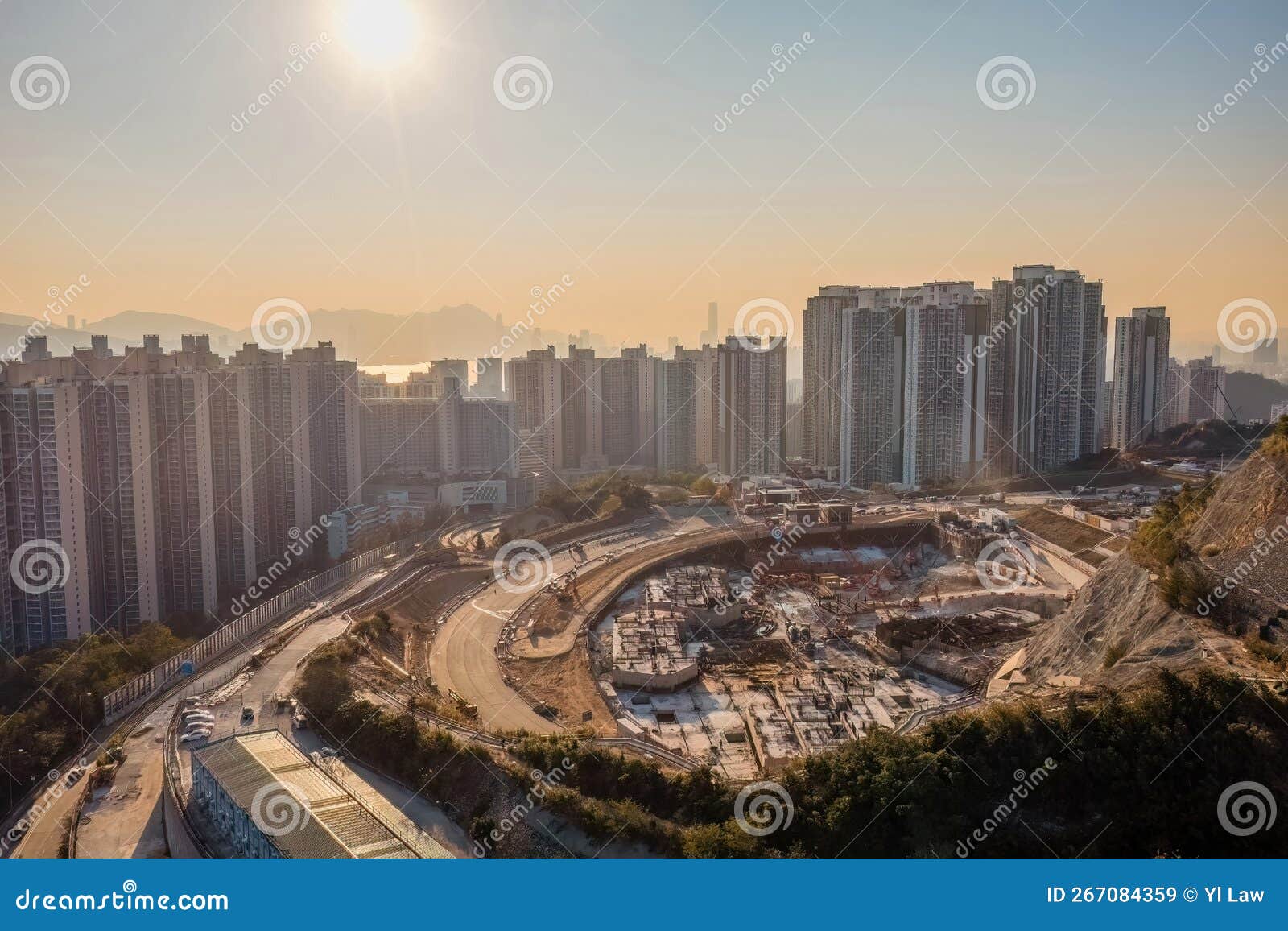 View of Development at Anderson Road, Hong Kong 18 Jan 2023 Editorial Stock Image - Image of ...
