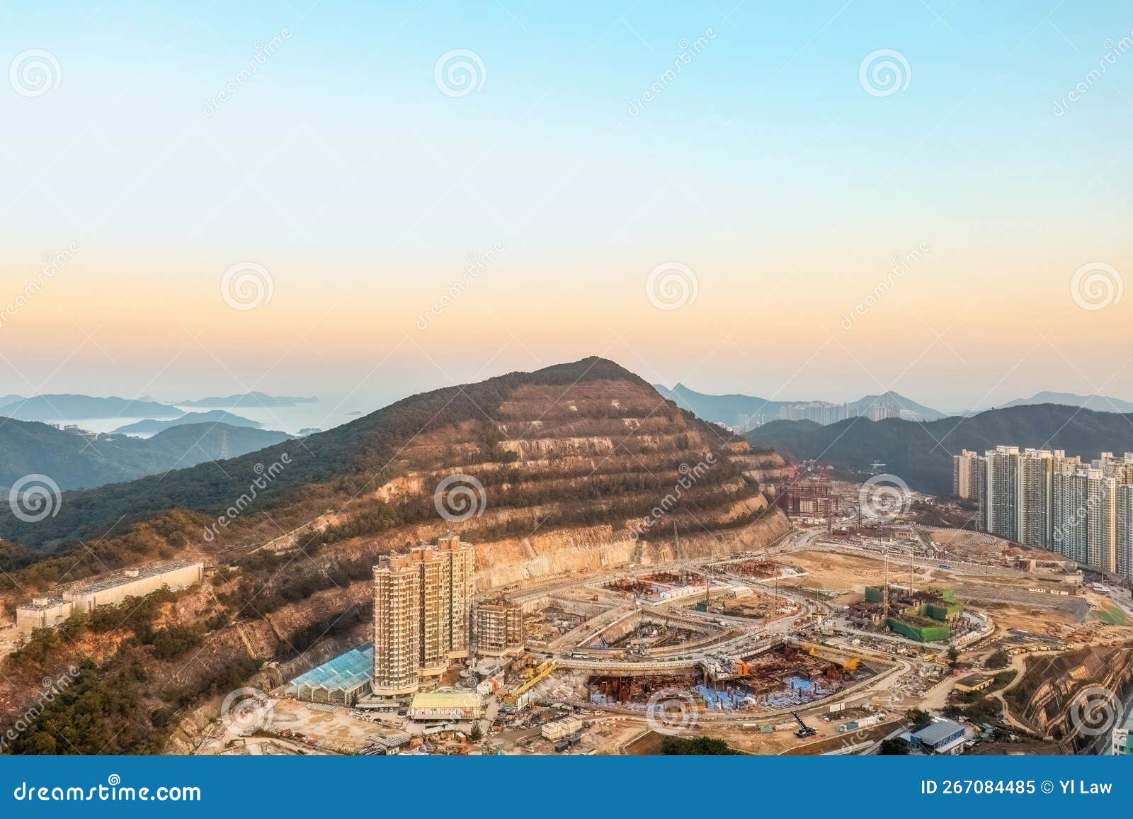 View of Development at Anderson Road, Hong Kong 18 Jan 2023 Editorial Image - Image of community ...