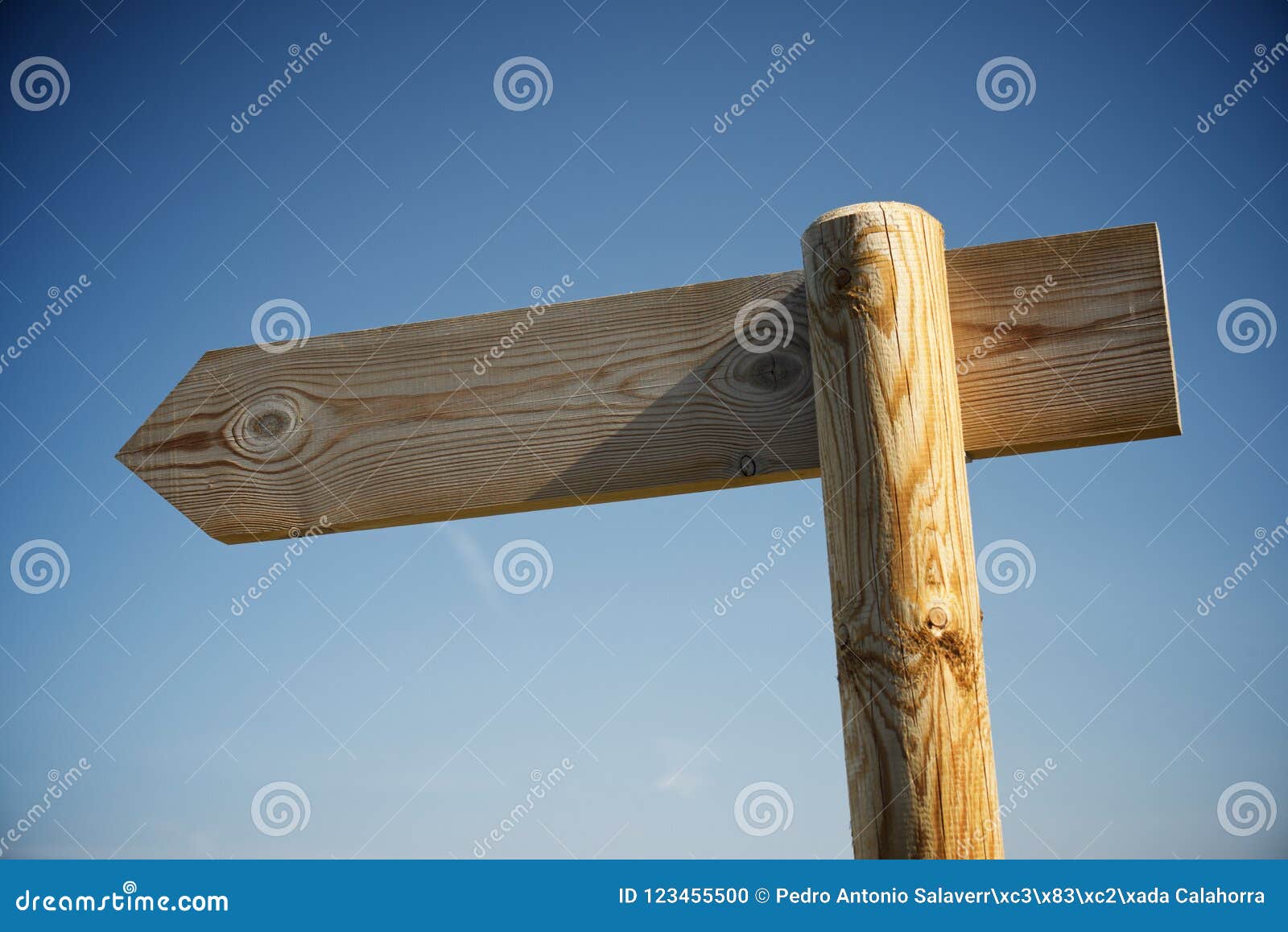 Directional Wood Arrows Royalty-Free Stock Image | CartoonDealer.com ...