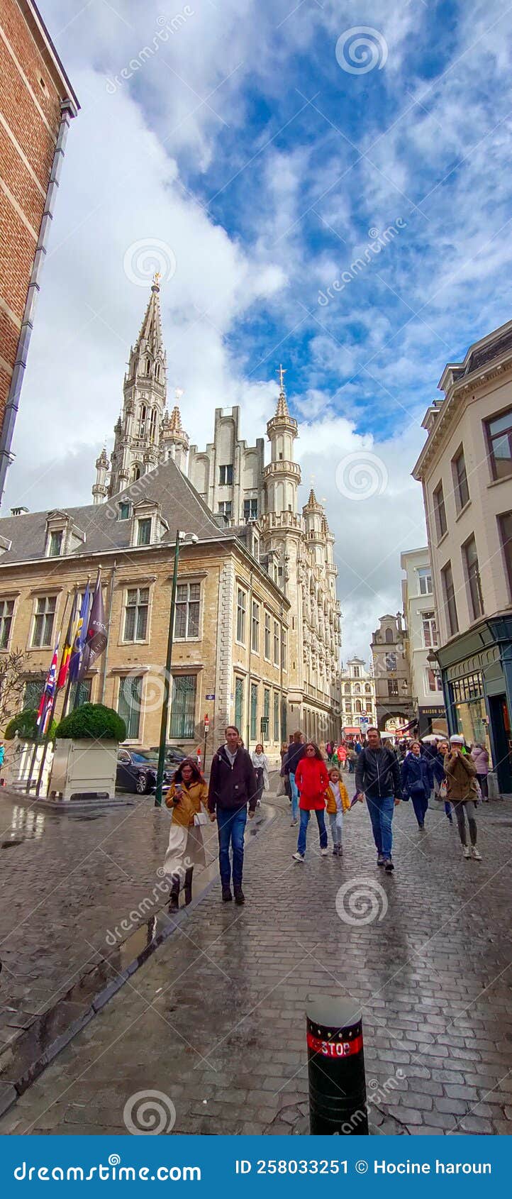 The Beautiful City of Brussels Editorial Photo - Image of gothic ...