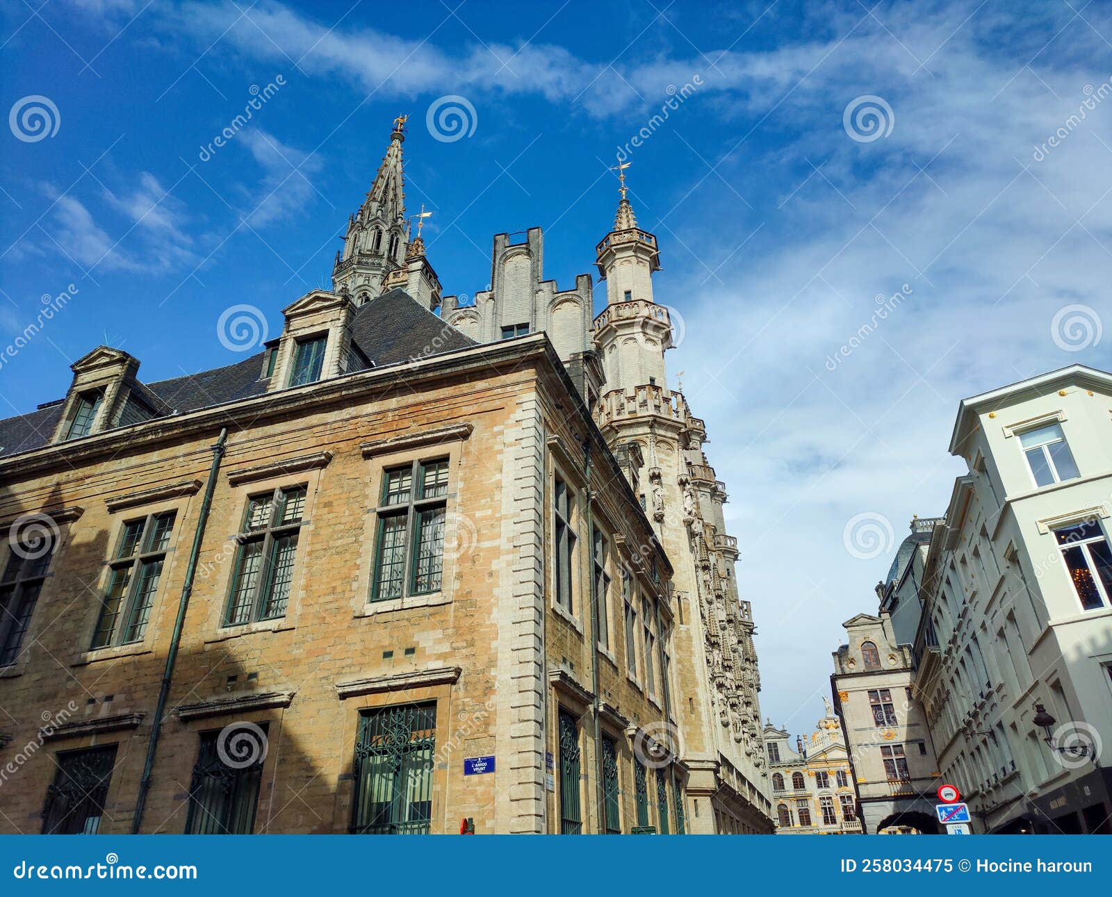The Beautiful City of Brussels Stock Image - Image of adult, arts ...
