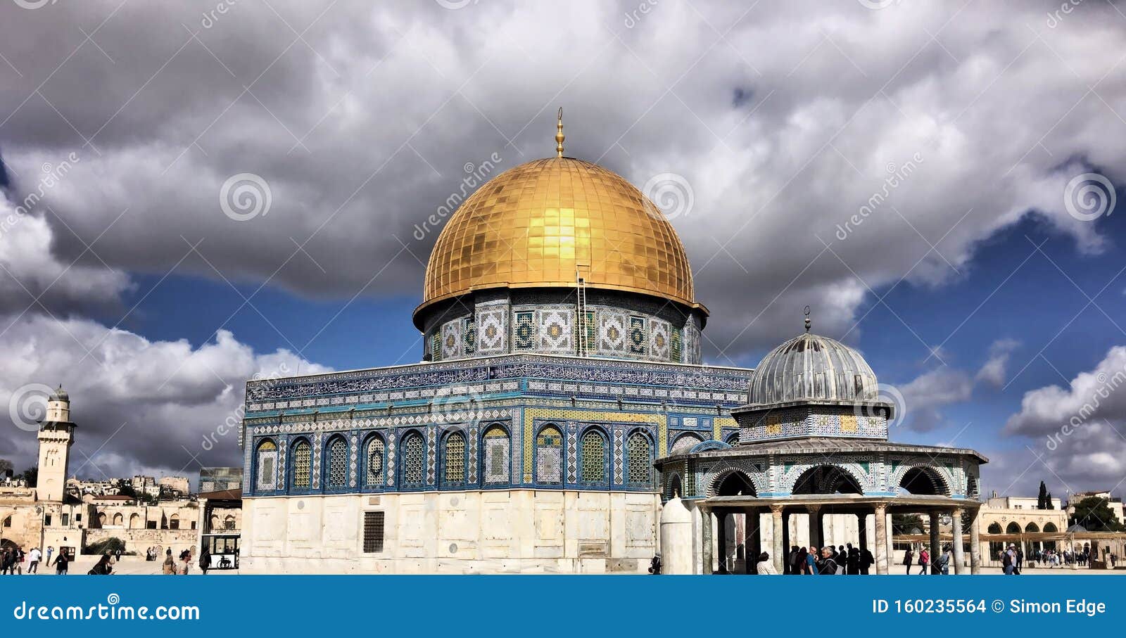 A View of the Dome of the Rock in Jerusalem Editorial Stock Image ...