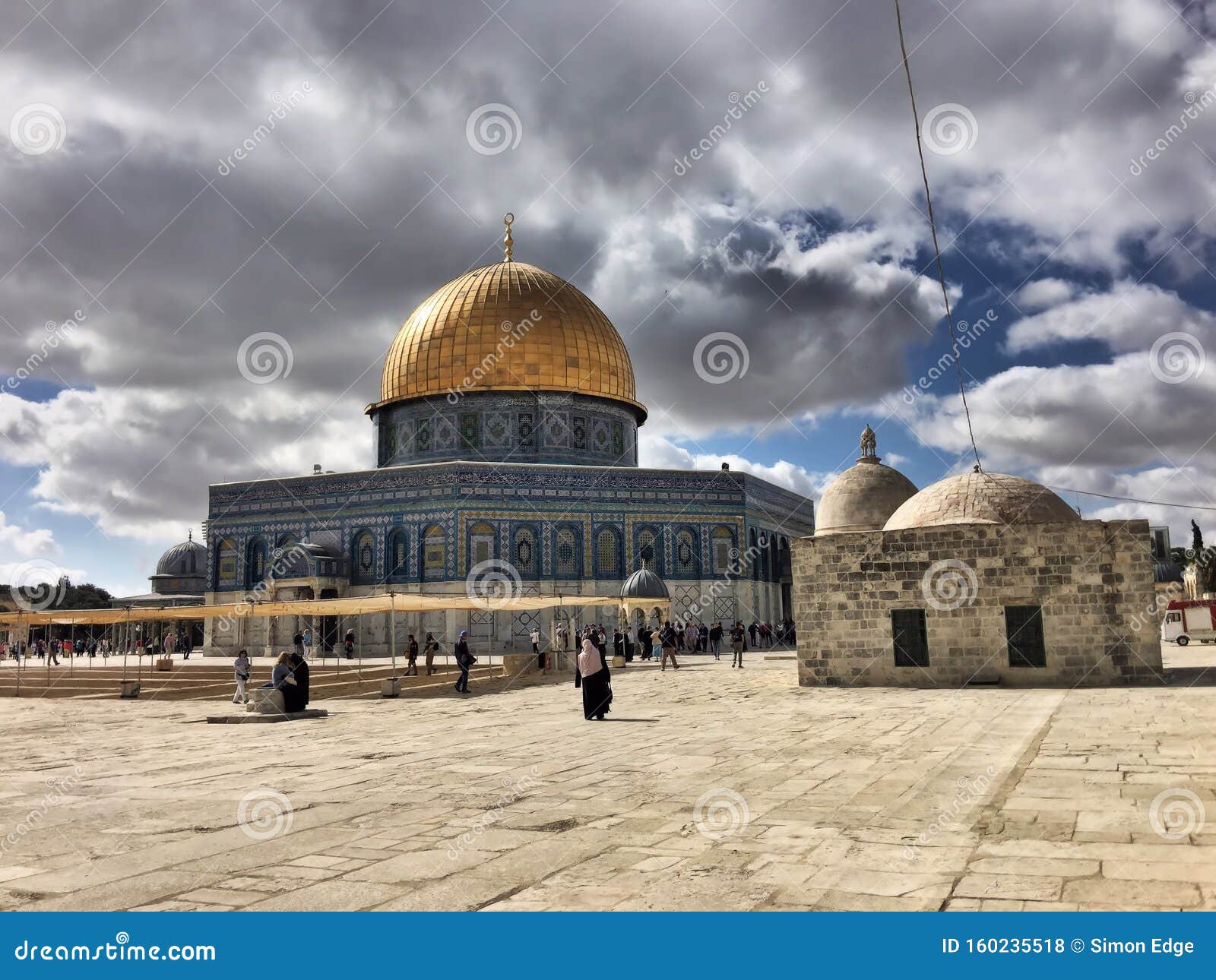 A View of the Dome of the Rock in Jerusalem Editorial Stock Photo ...