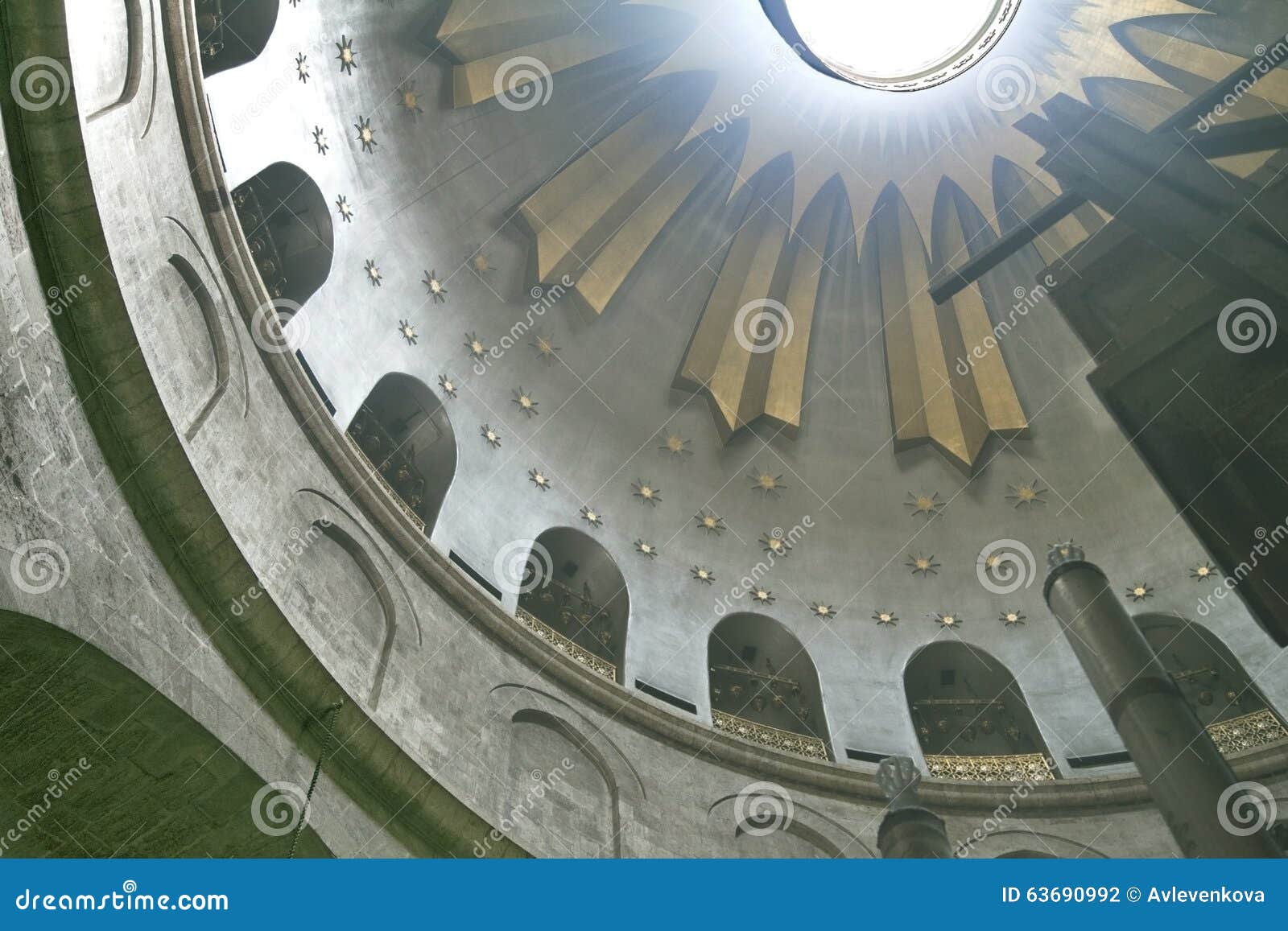 View of dome of temple stock photo. Image of temple, architecture ...