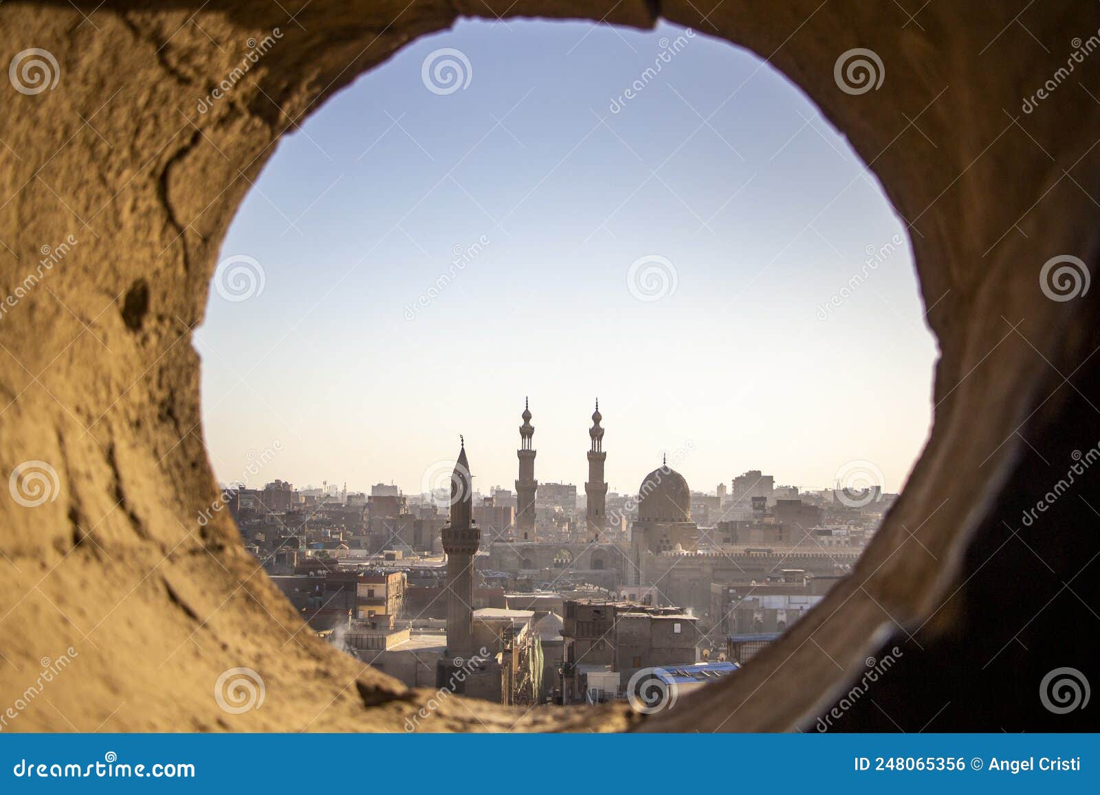 View of Downtown Cairo from Above in Egypt Stock Photo - Image of ...