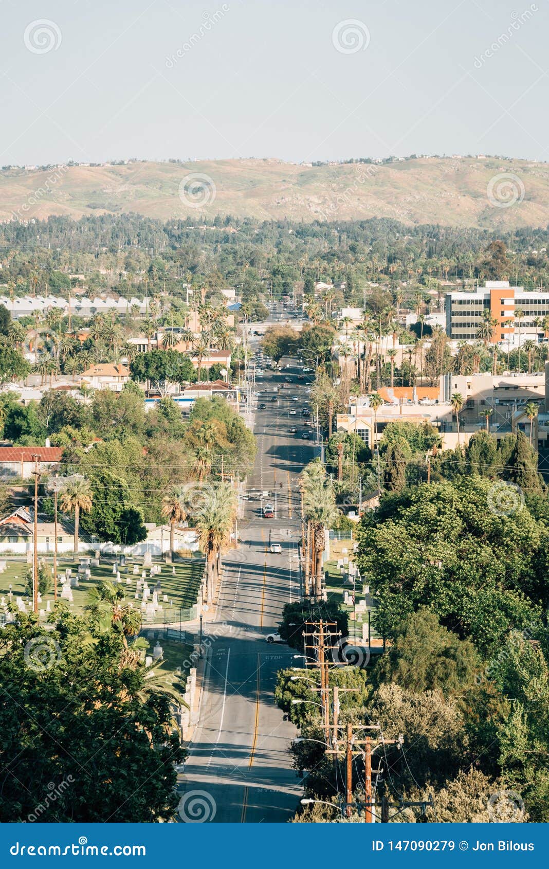 View of Downtown Riverside from Mount Rubidoux, in Riverside ...
