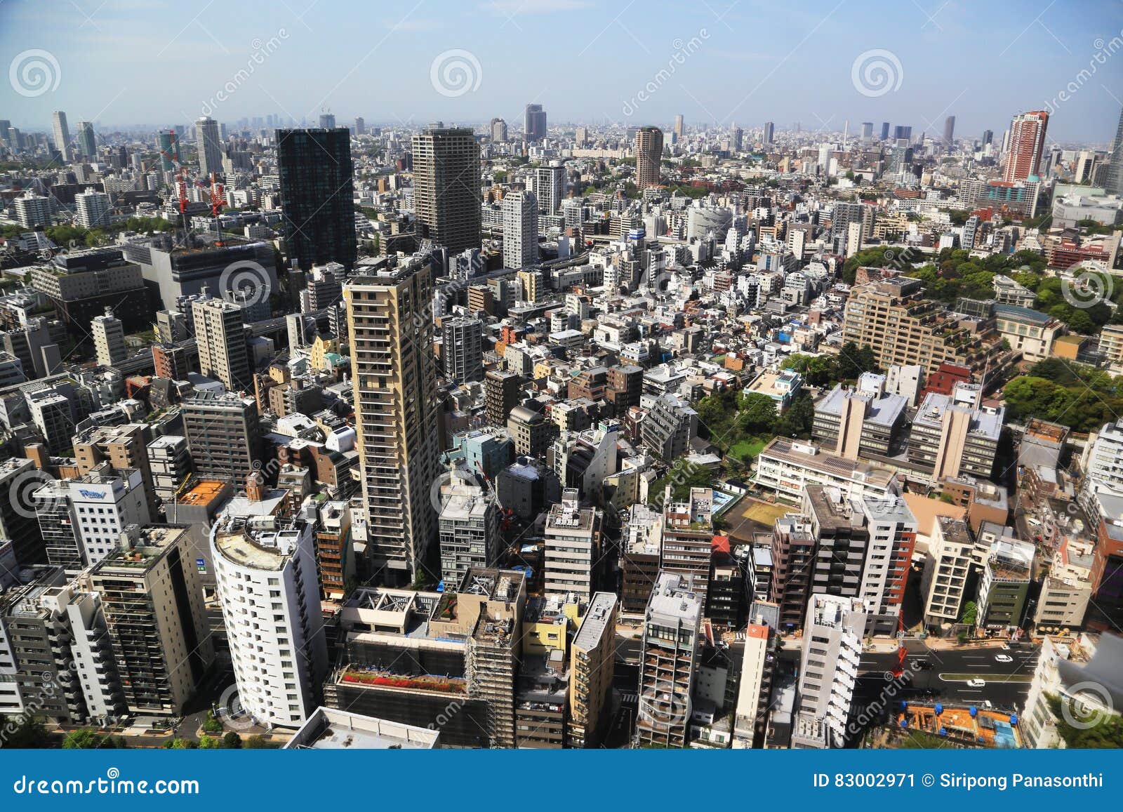 View of downtown Tokyo stock image. Image of megalopolis - 83002971