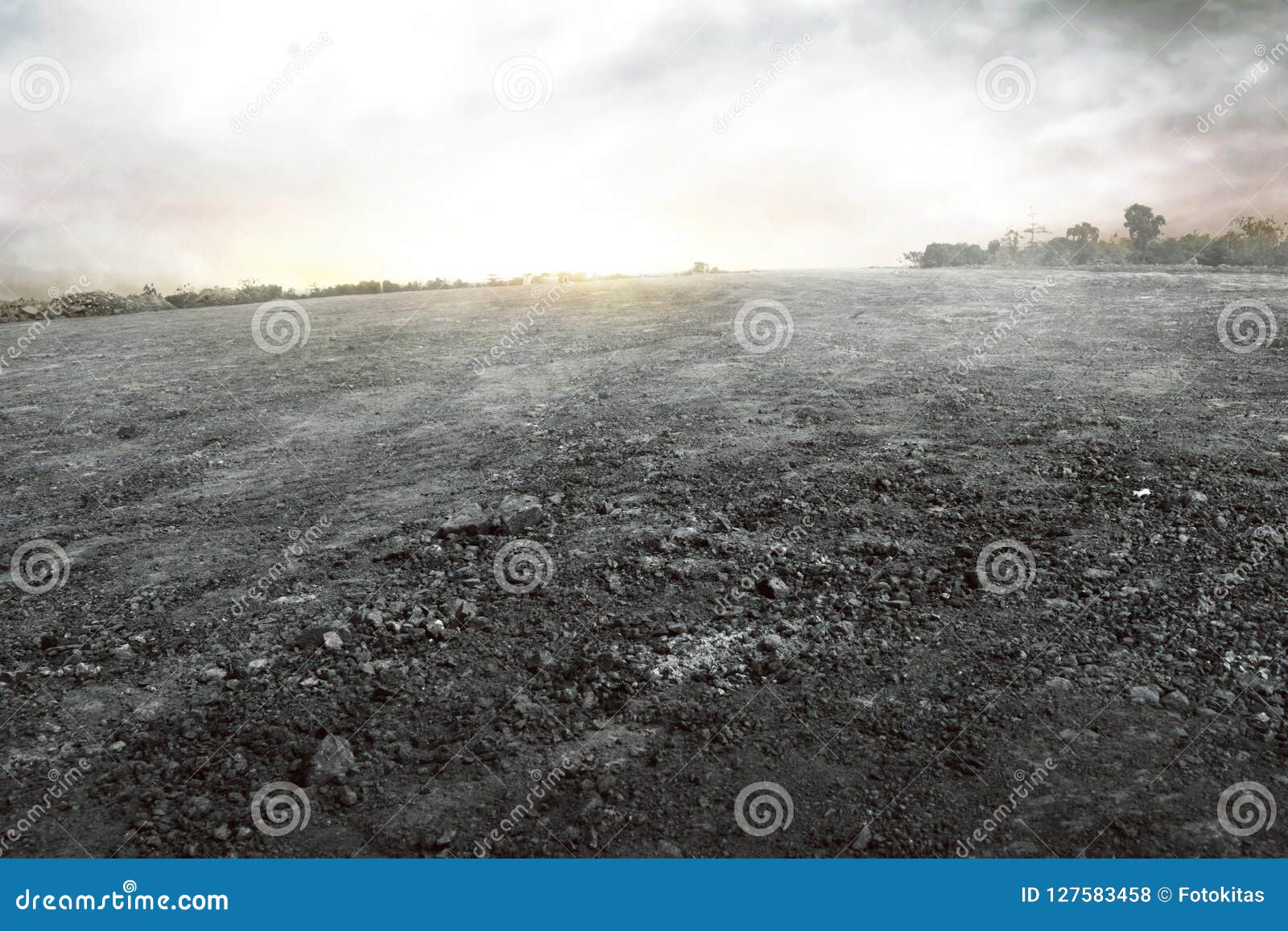 View of Dry Ground Background Stock Photo - Image of climate, arid ...