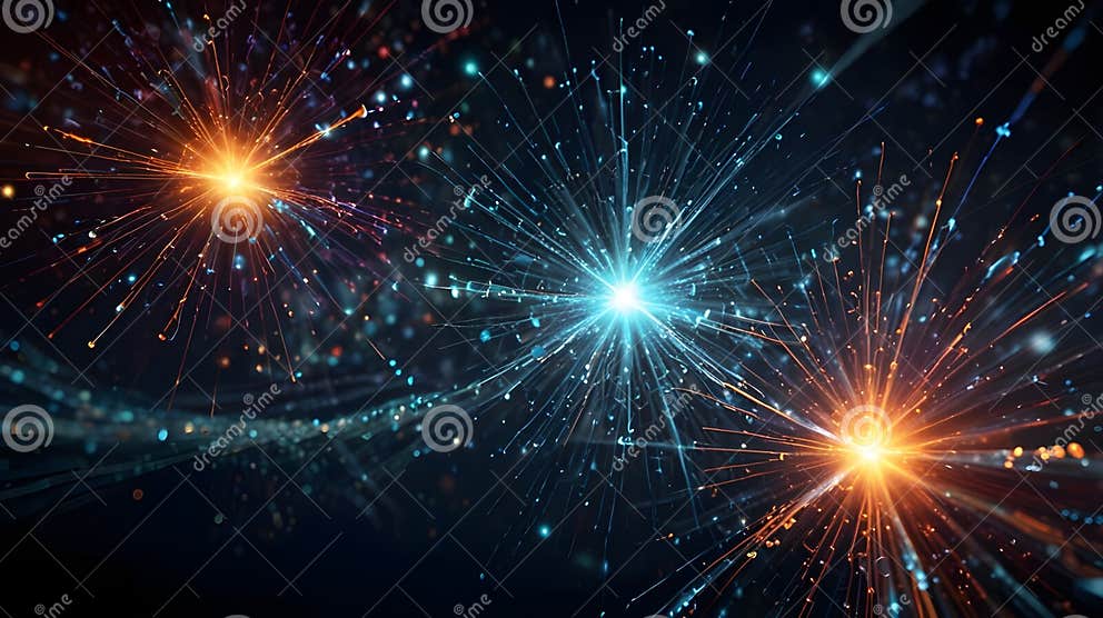 Dynamic Simulation of Quantum Particles Glowing in an Abstract Field ...