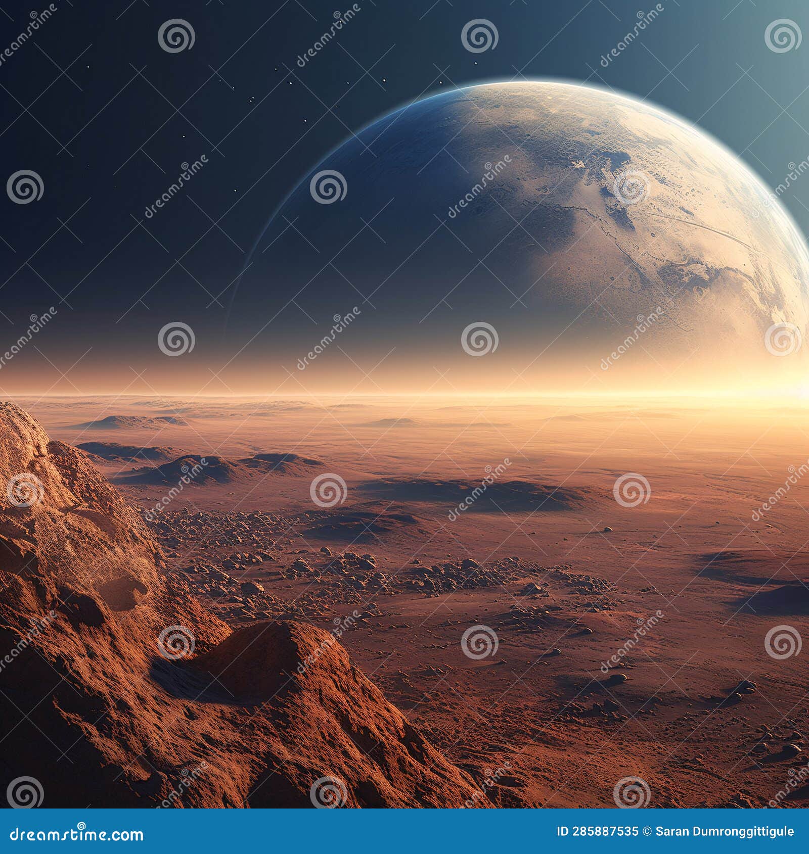 A Profound View of Earth As Seen from Mars Beautifully Encapsulating ...