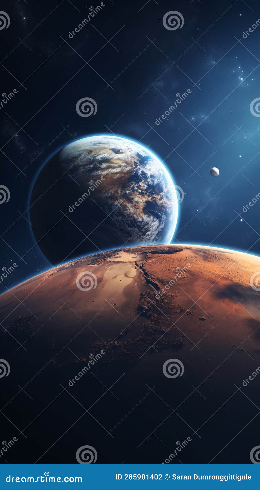 A Profound View of Earth As Seen from Mars Beautifully Encapsulating ...