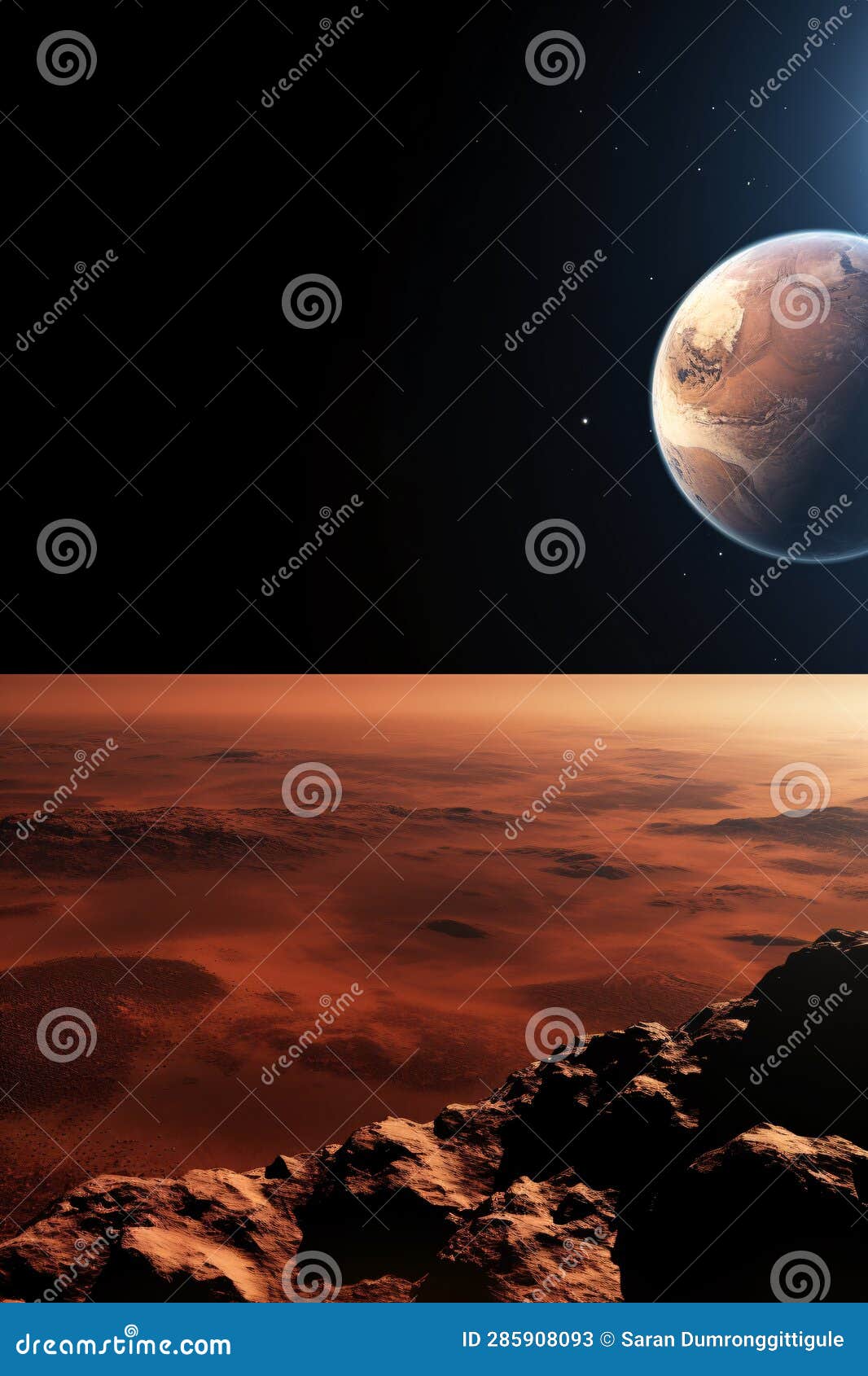 A Profound View of Earth As Seen from Mars Beautifully Encapsulating ...