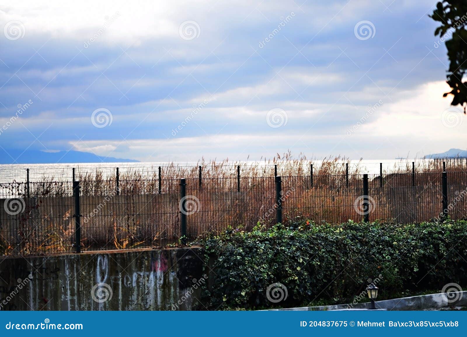 A View of Edremit Gulf Towards Lesvos... Stock Image - Image of edge ...