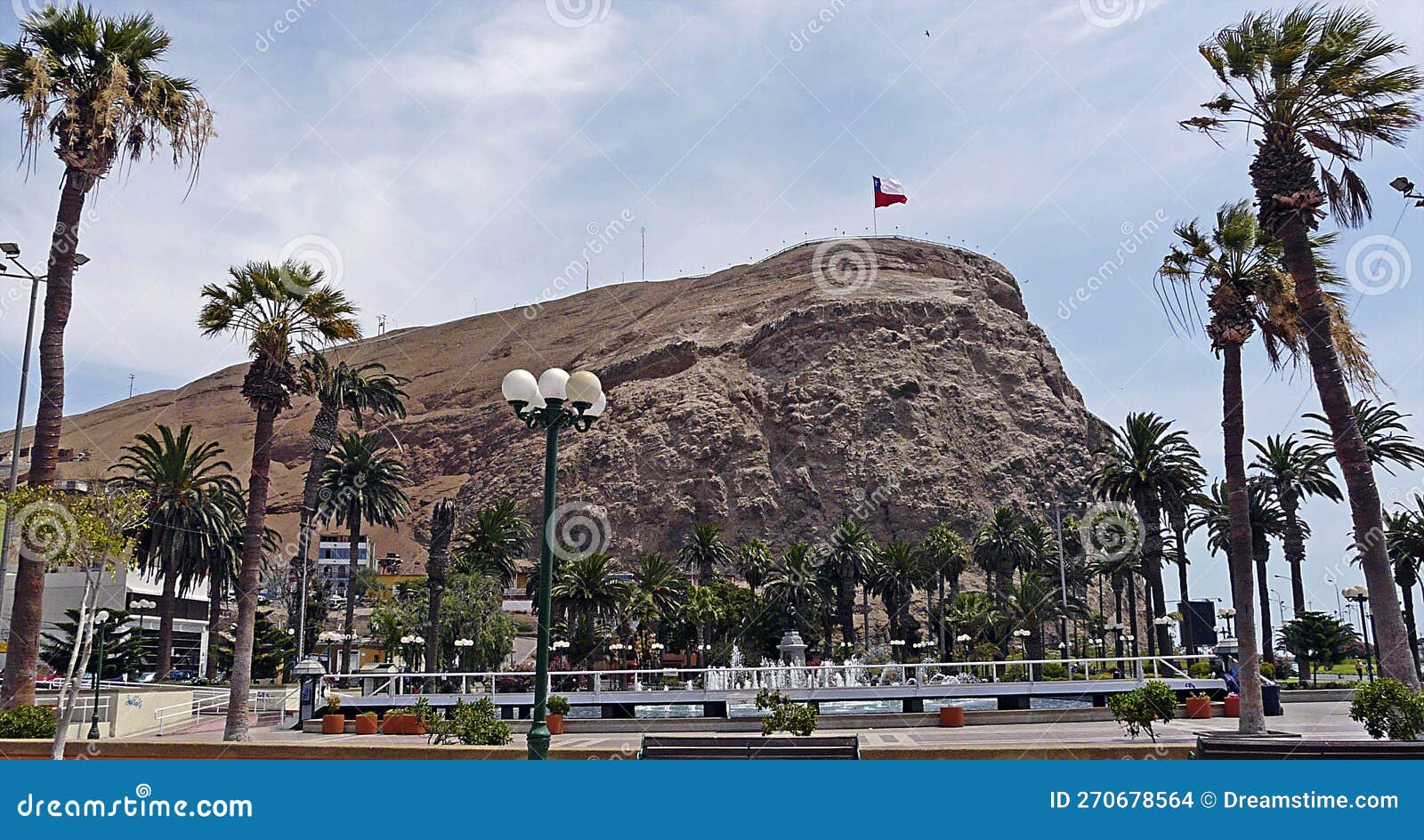 View of El Morro, Arica, Chile Stock Photo - Image of exotic, mountain ...