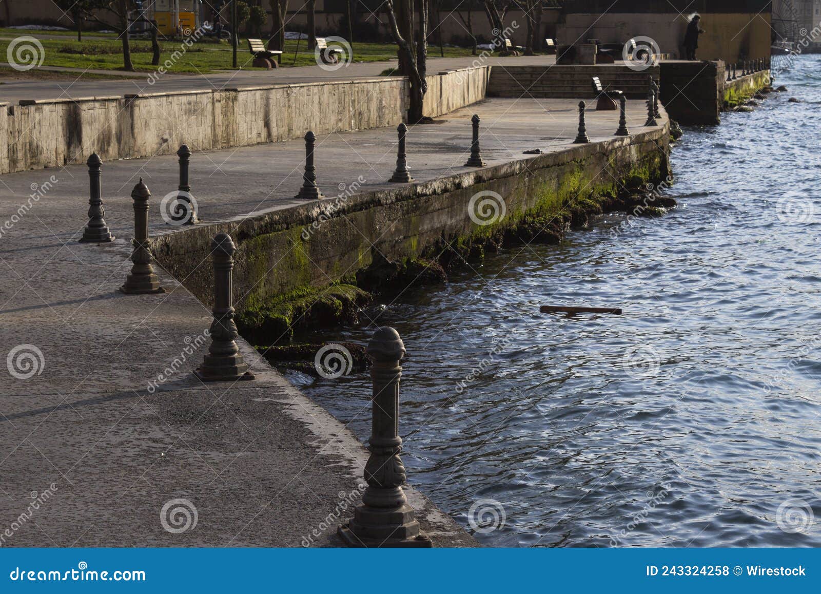 View of a Embankment in the Daytime. Stock Photo - Image of outdoors ...