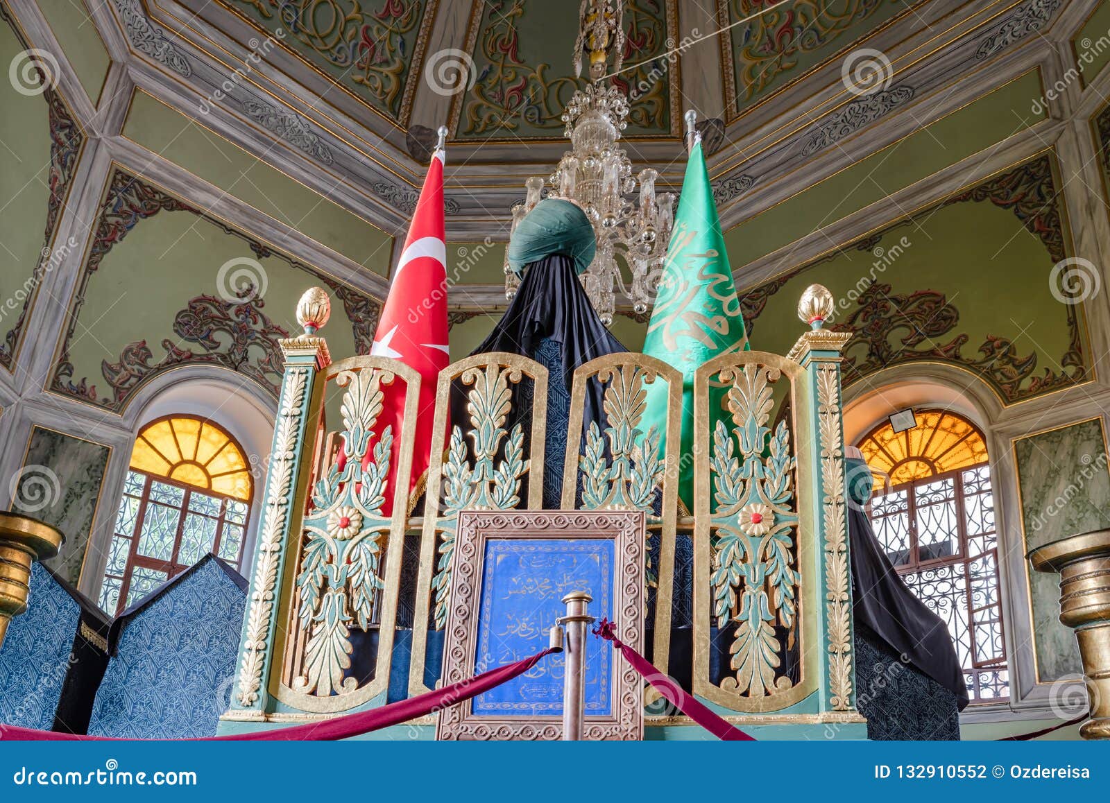 View of Emir Sultan Complex or Sultan Complex in Bursa,Turkey Stock ...