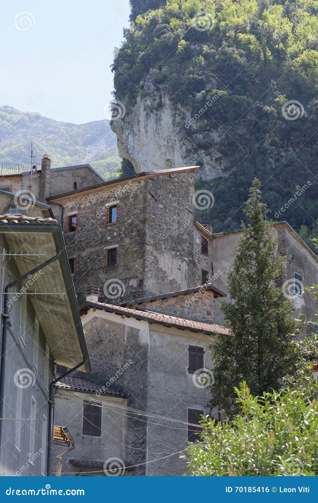 View of Equi Terme in Italy Stock Photo - Image of trekking, apuan ...